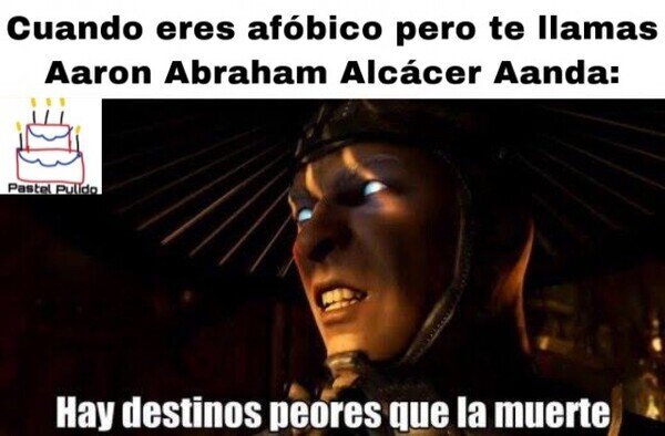 Cuánto cabrón / Cuando tienes fobia a la letra 'A'