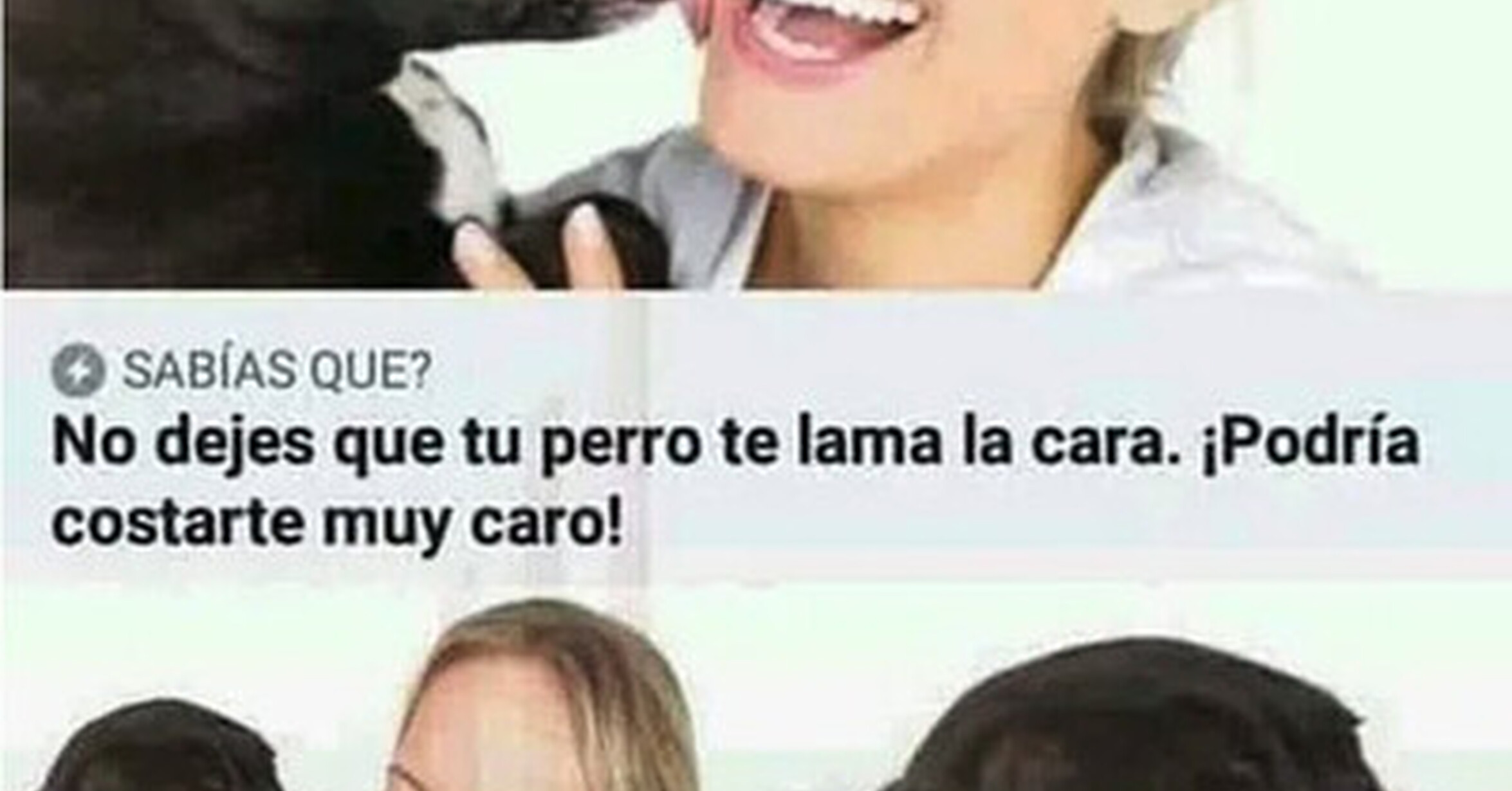 Cuánto cabrón / Ya cobran por todo...