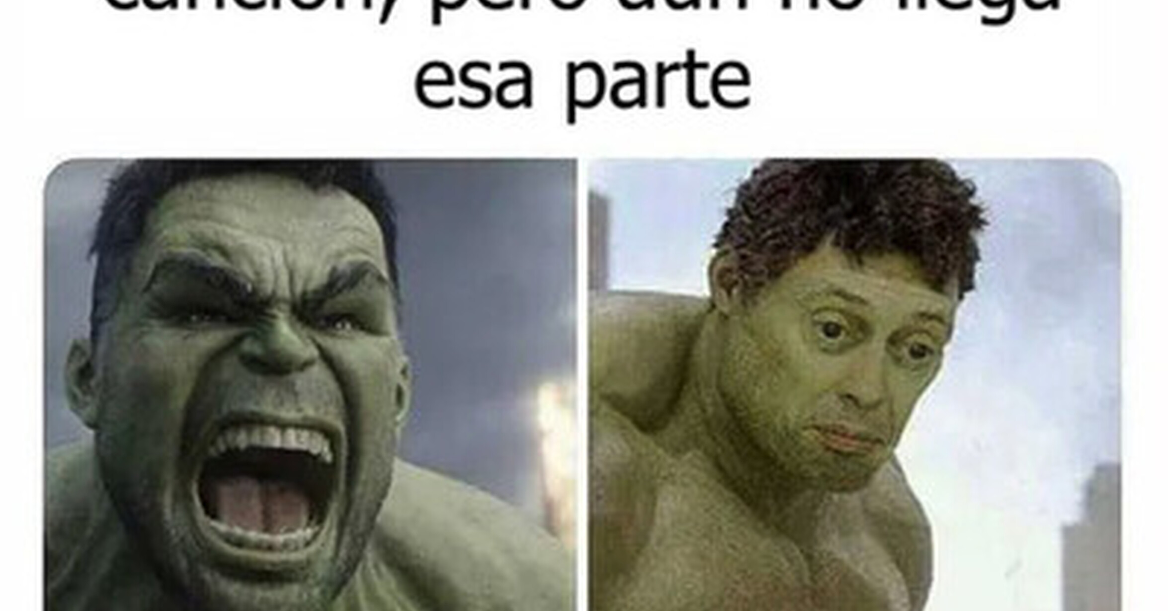 Cuánto cabrón / Ah, todavía no...