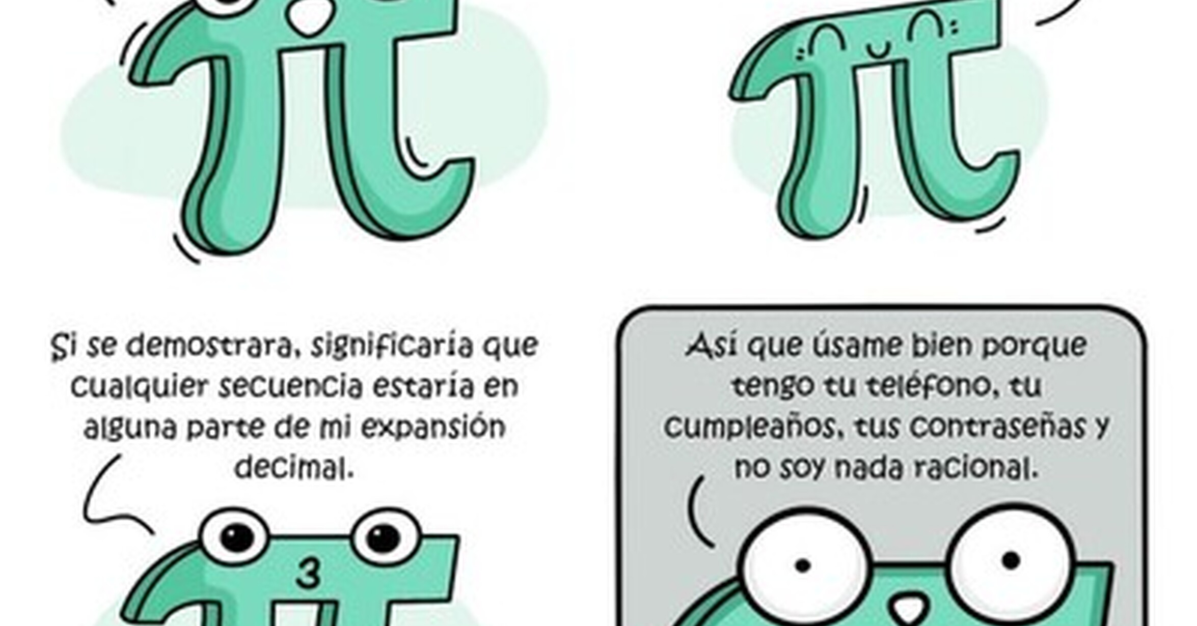 Cuánto cabrón / Cero bromas con el número Pi