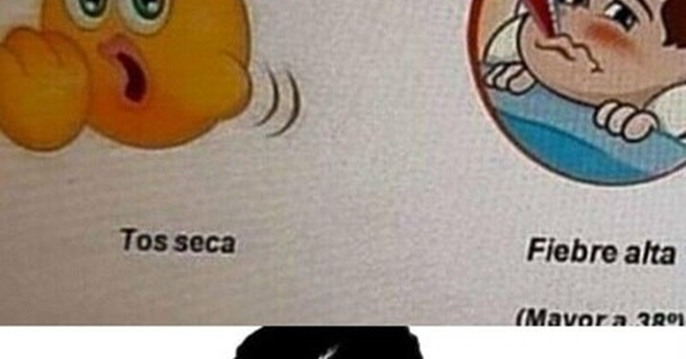 Cuánto cabrón / El icono de la tos seca me da a entender otra cosa