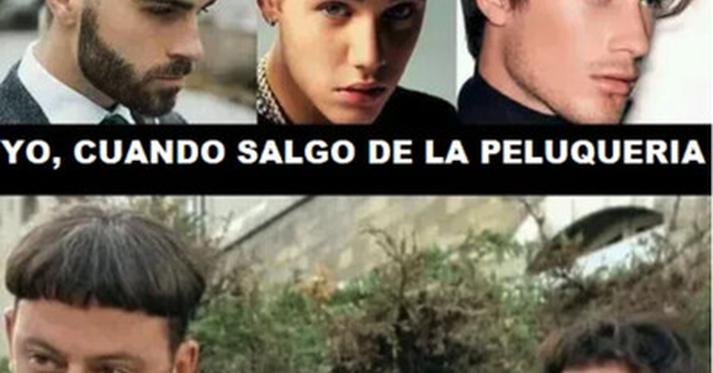 Cuánto cabrón / No me han hecho exactamente eso...