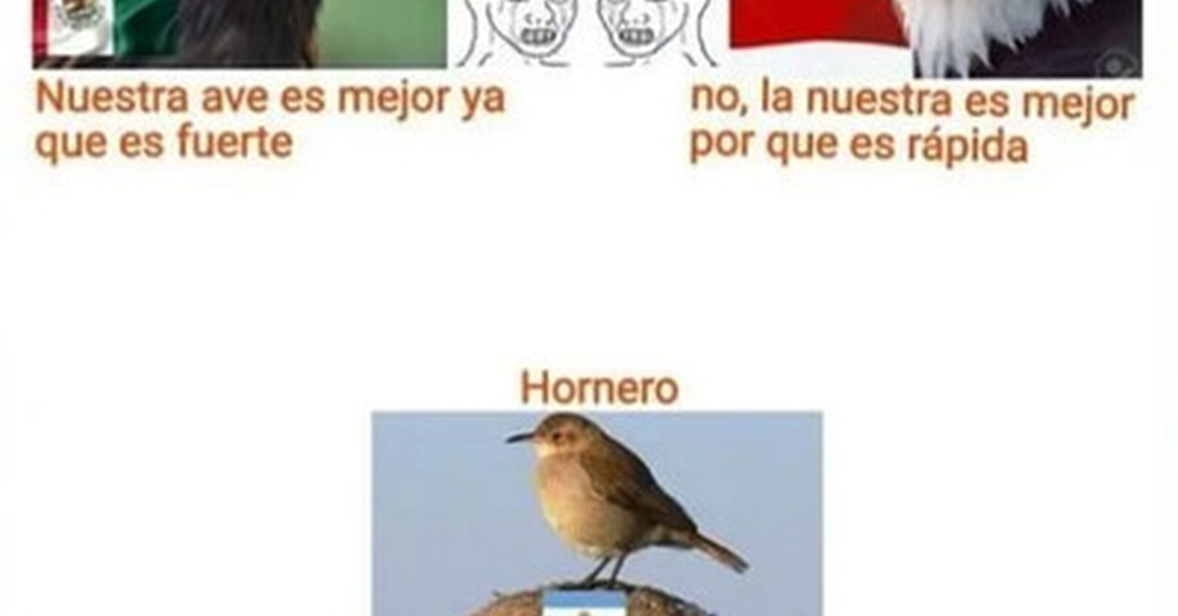 Cuánto cabrón / Yo soy del hornero argentino