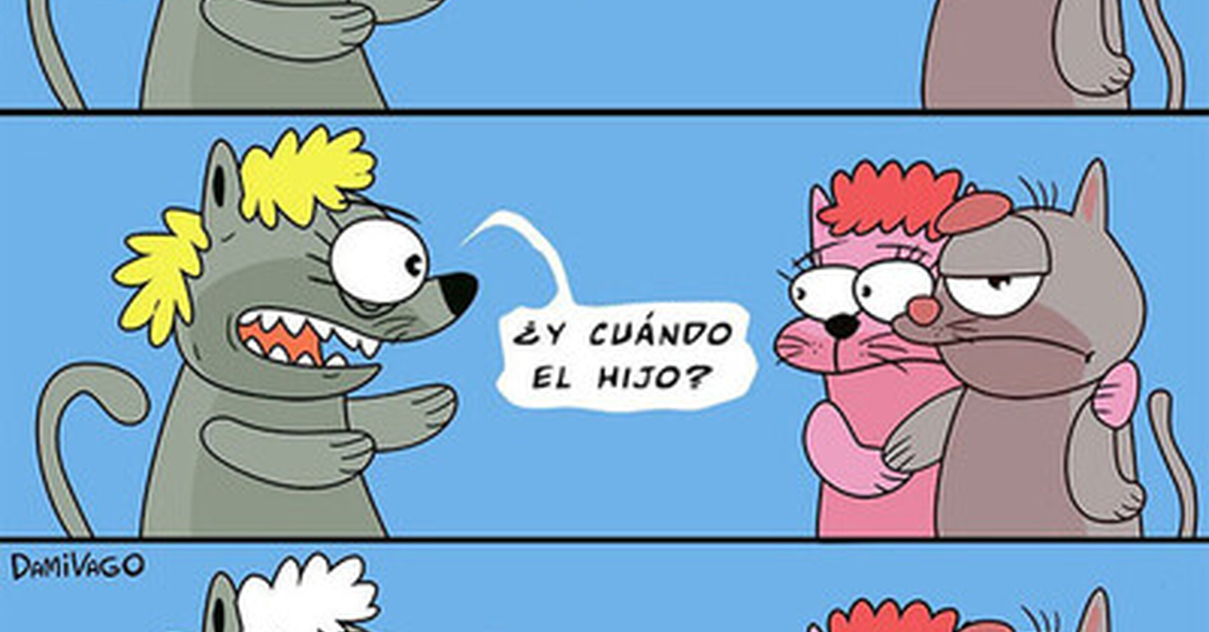 Cuánto cabrón / ¿Y cuando callarse?