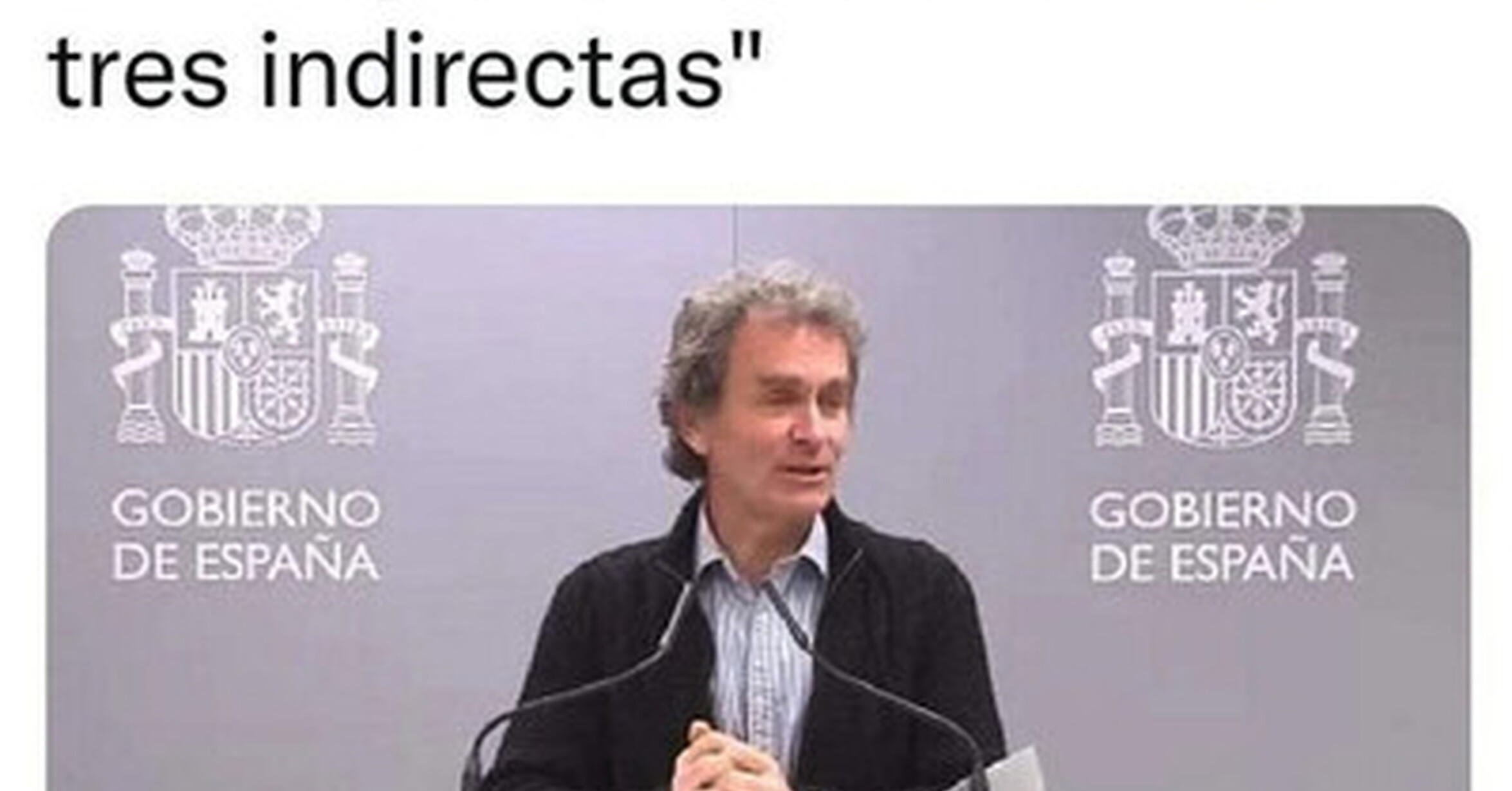 Cuánto cabrón / La opinión de Fernando Simón