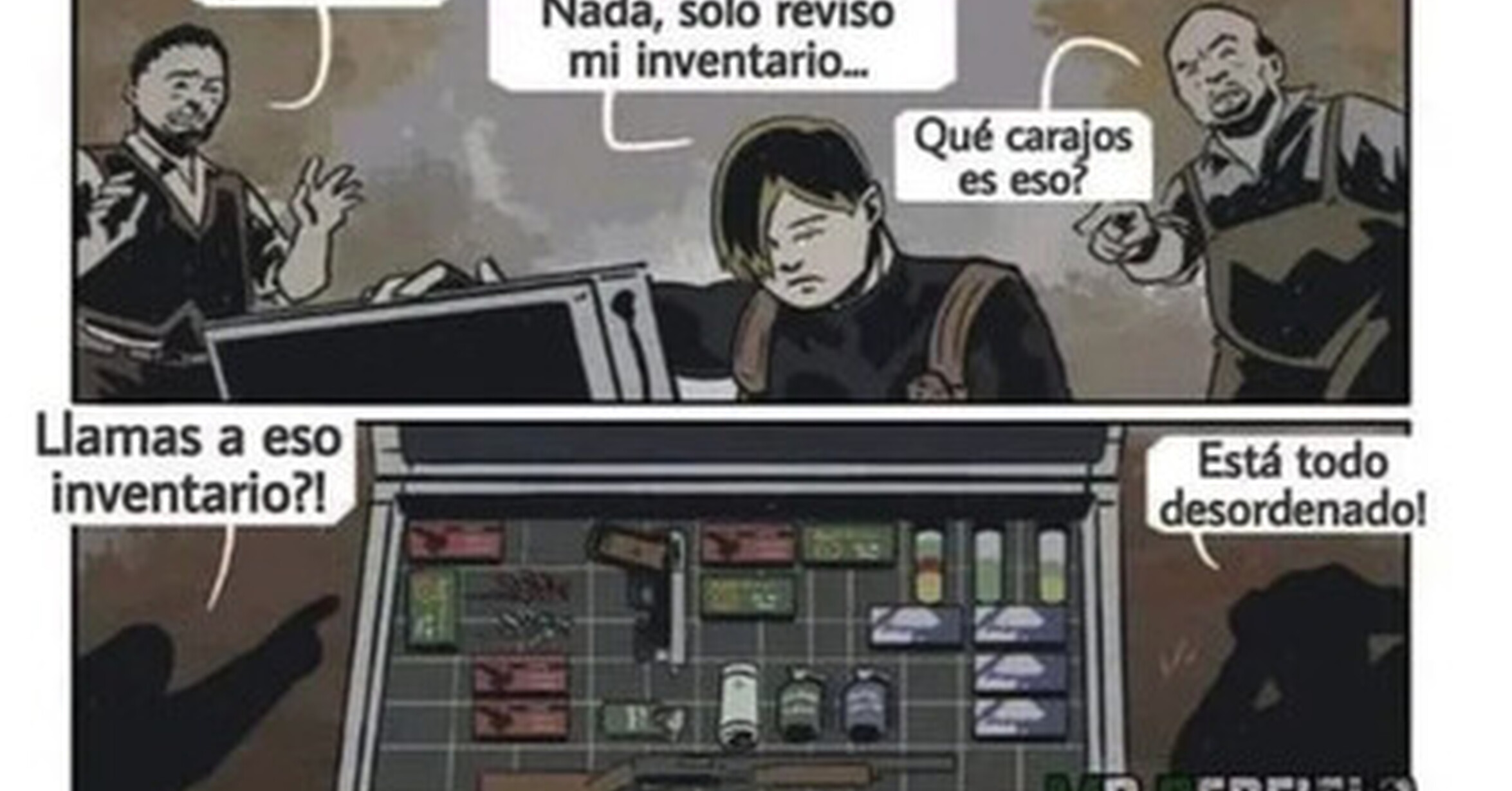 Cuánto cabrón / Mirando el inventario en la vida real