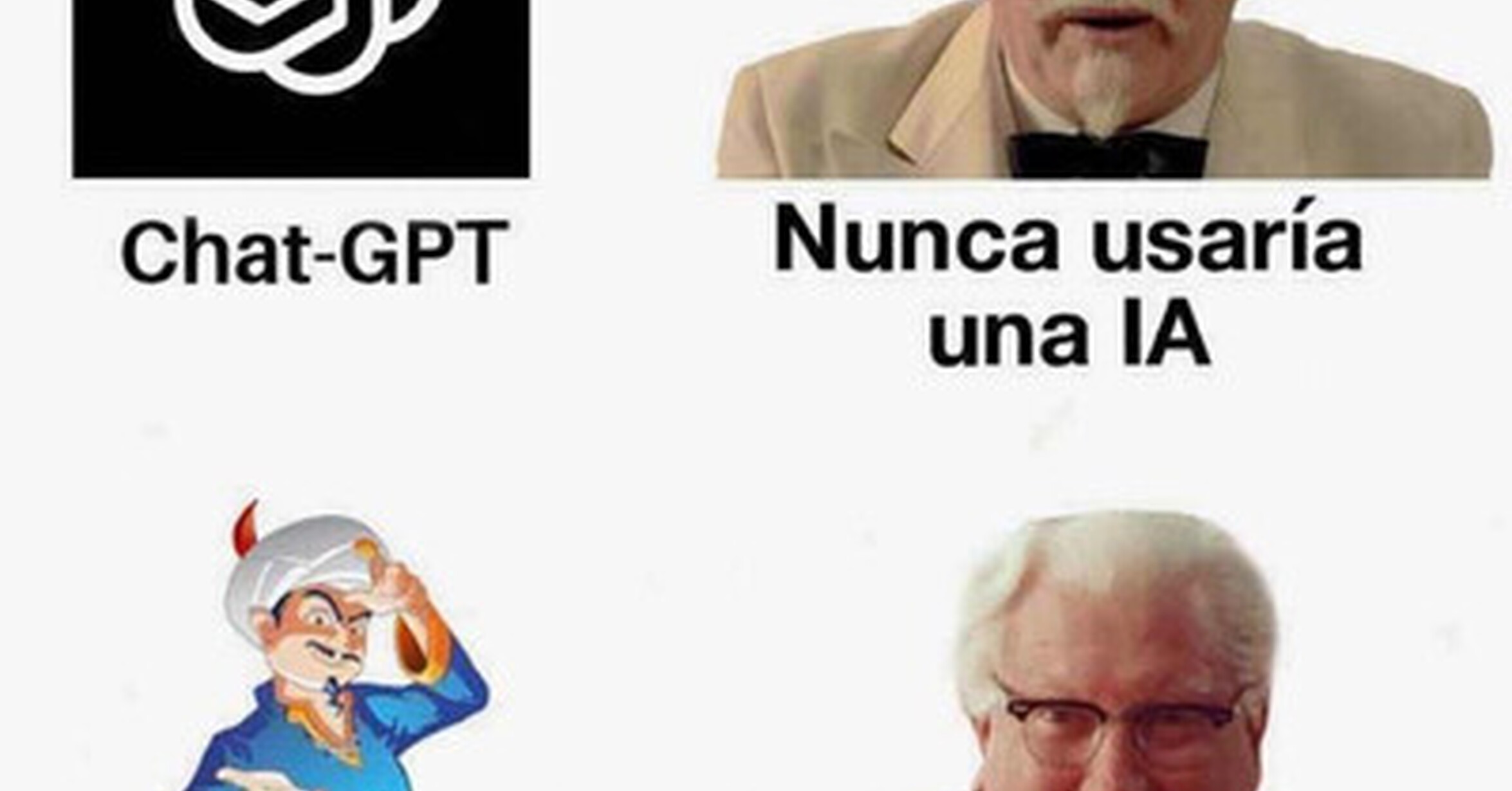 Cuánto cabrón / Nuestra primera IA