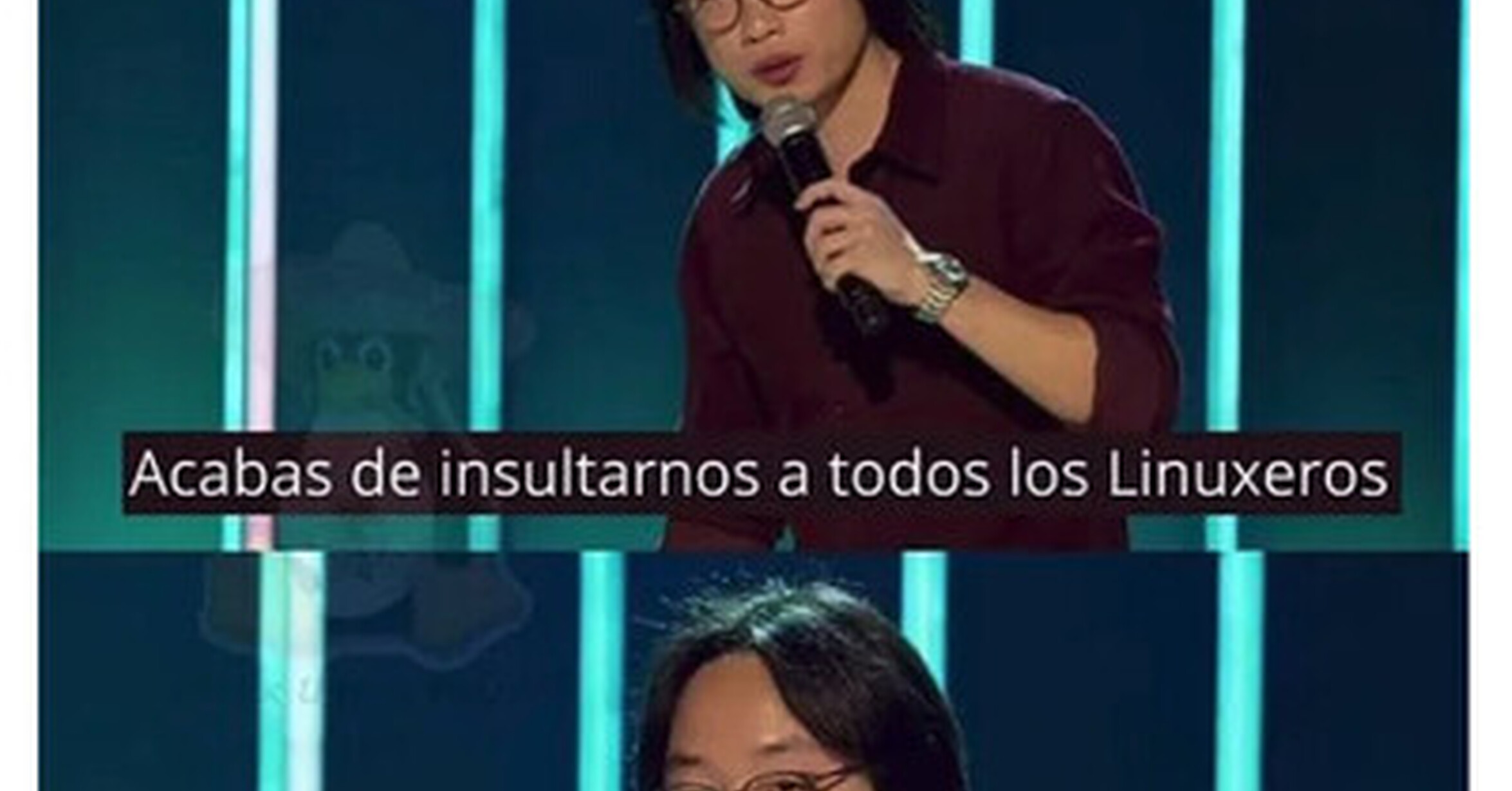 Cuánto cabrón / Tiene razón