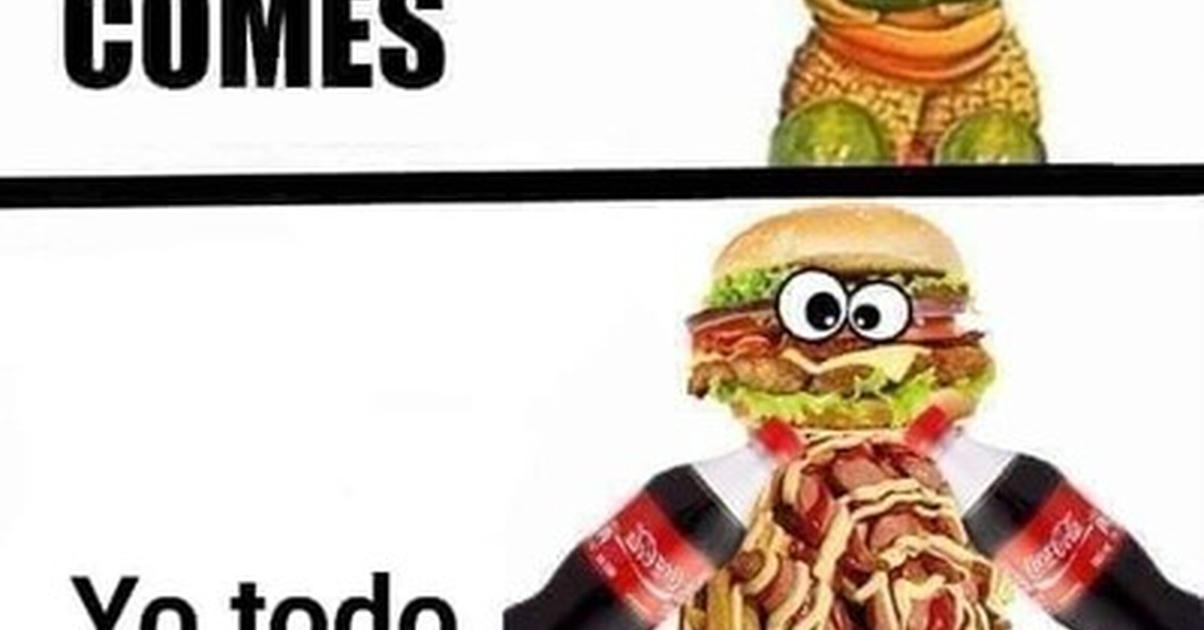 Cuánto cabrón / Somos lo que comemos