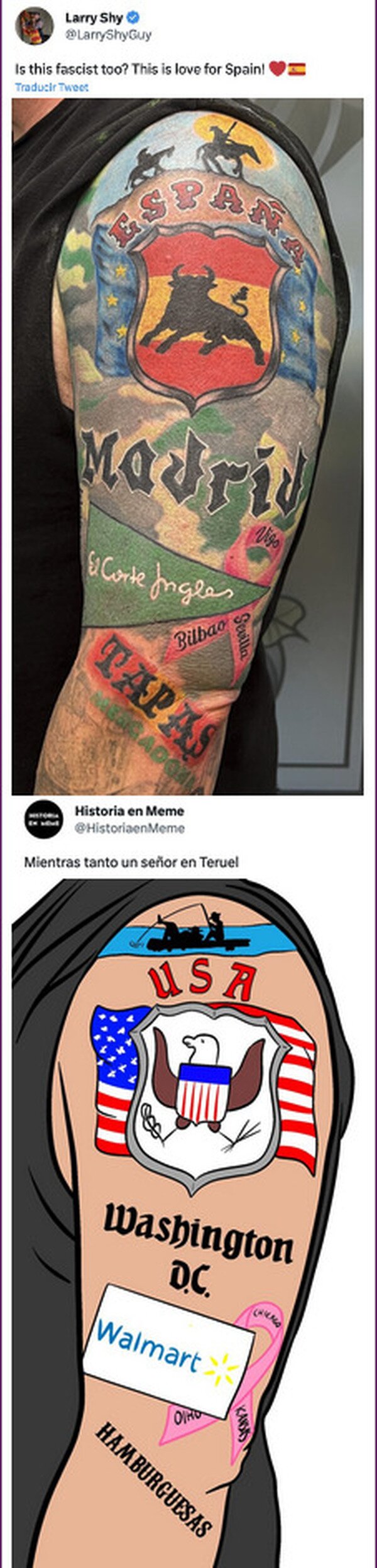 Cuánto cabrón / Alguien debe tener ese otro tatuaje Cuánto cabrón / Alguien debe tener ese otro tatuaje