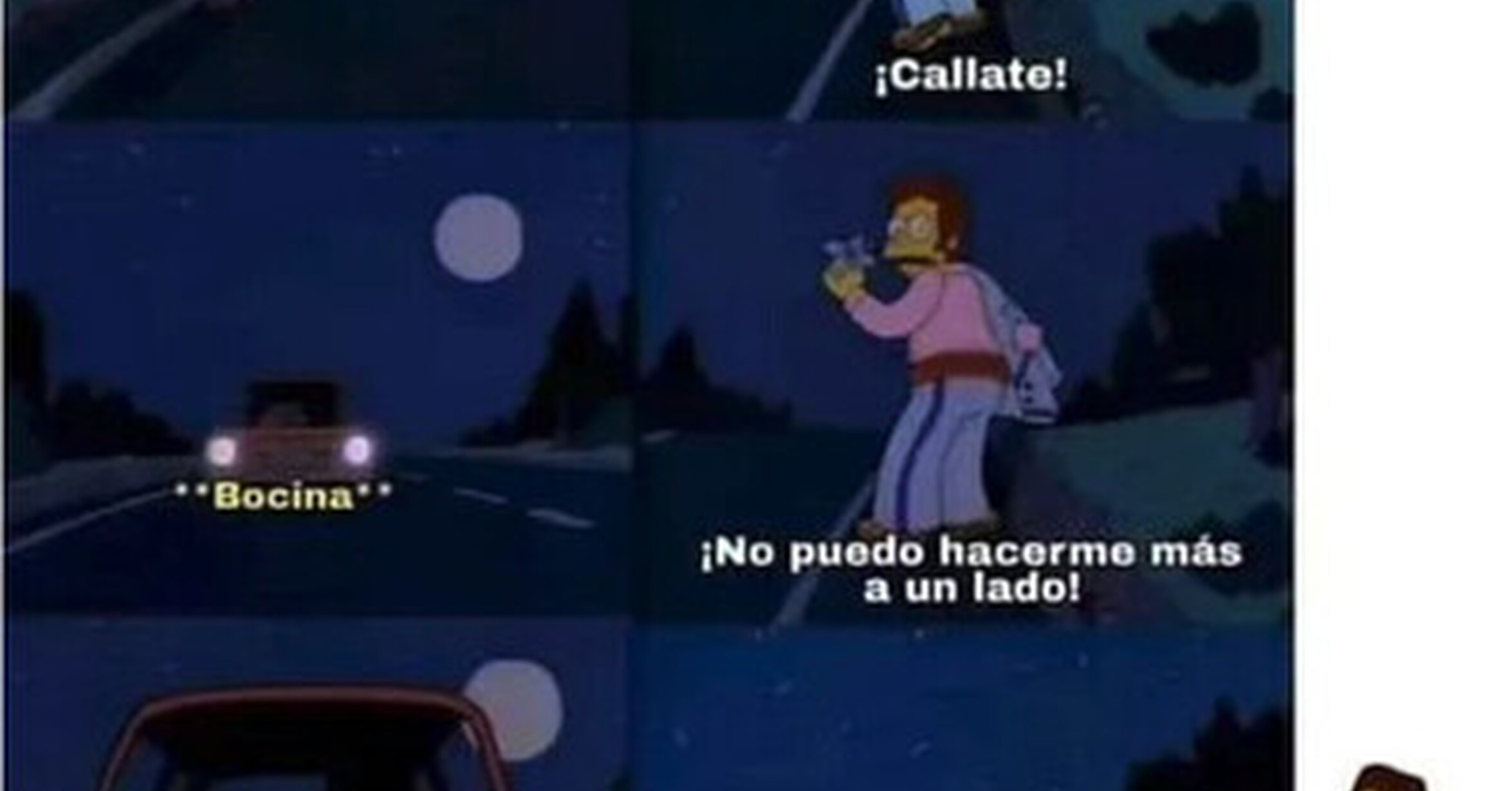 Cuánto cabrón / No podía echarse más allá