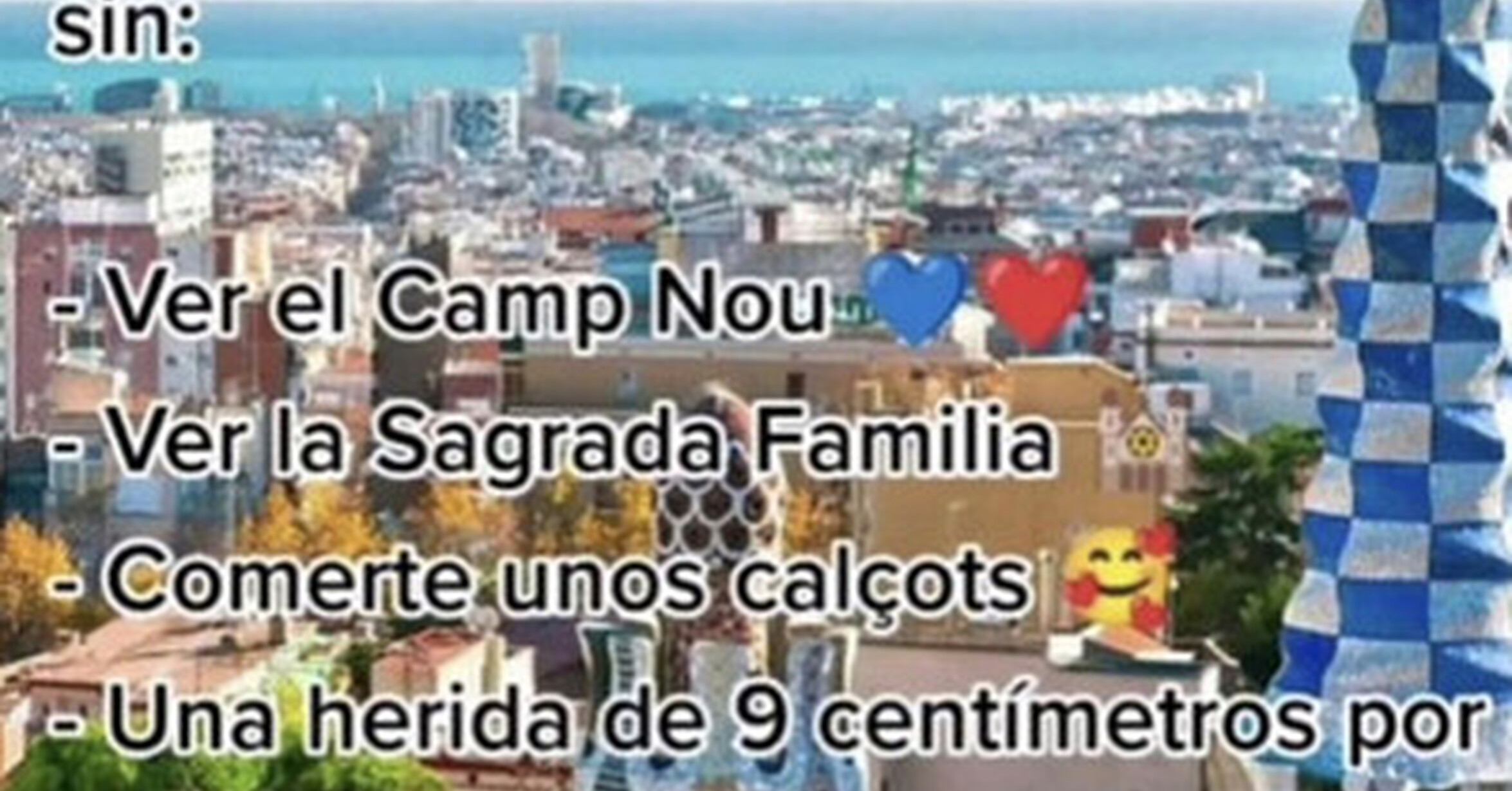 Cuánto cabrón / Si este verano visitas Barcelona...