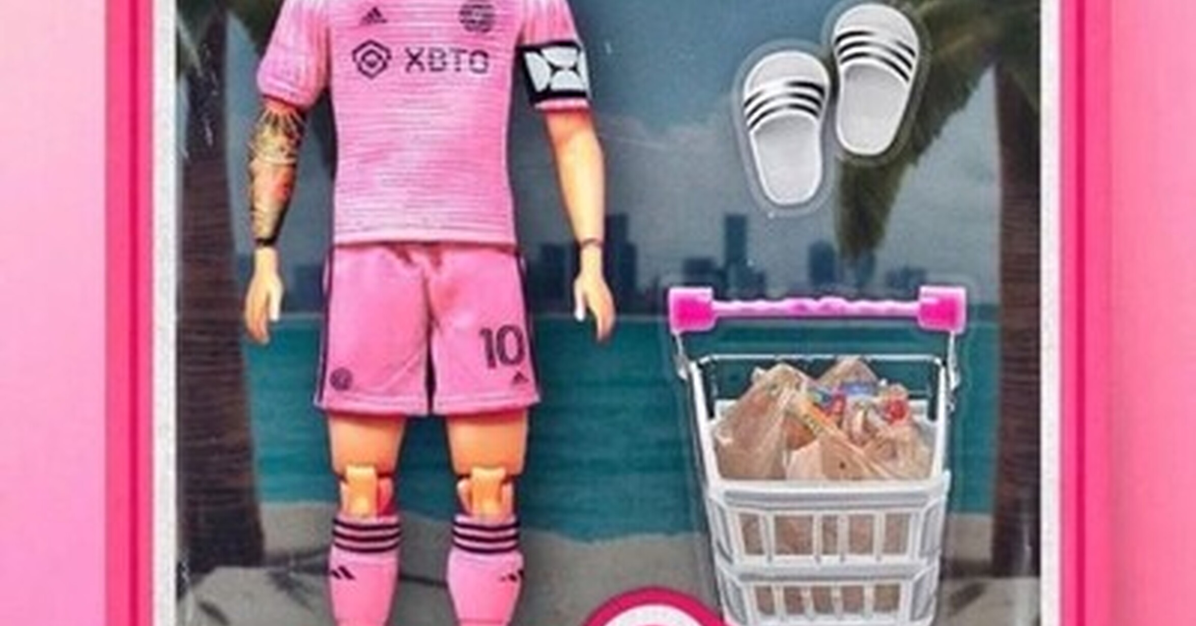 Cuánto cabrón / Messi, el nuevo Ken en el Universo Barbie