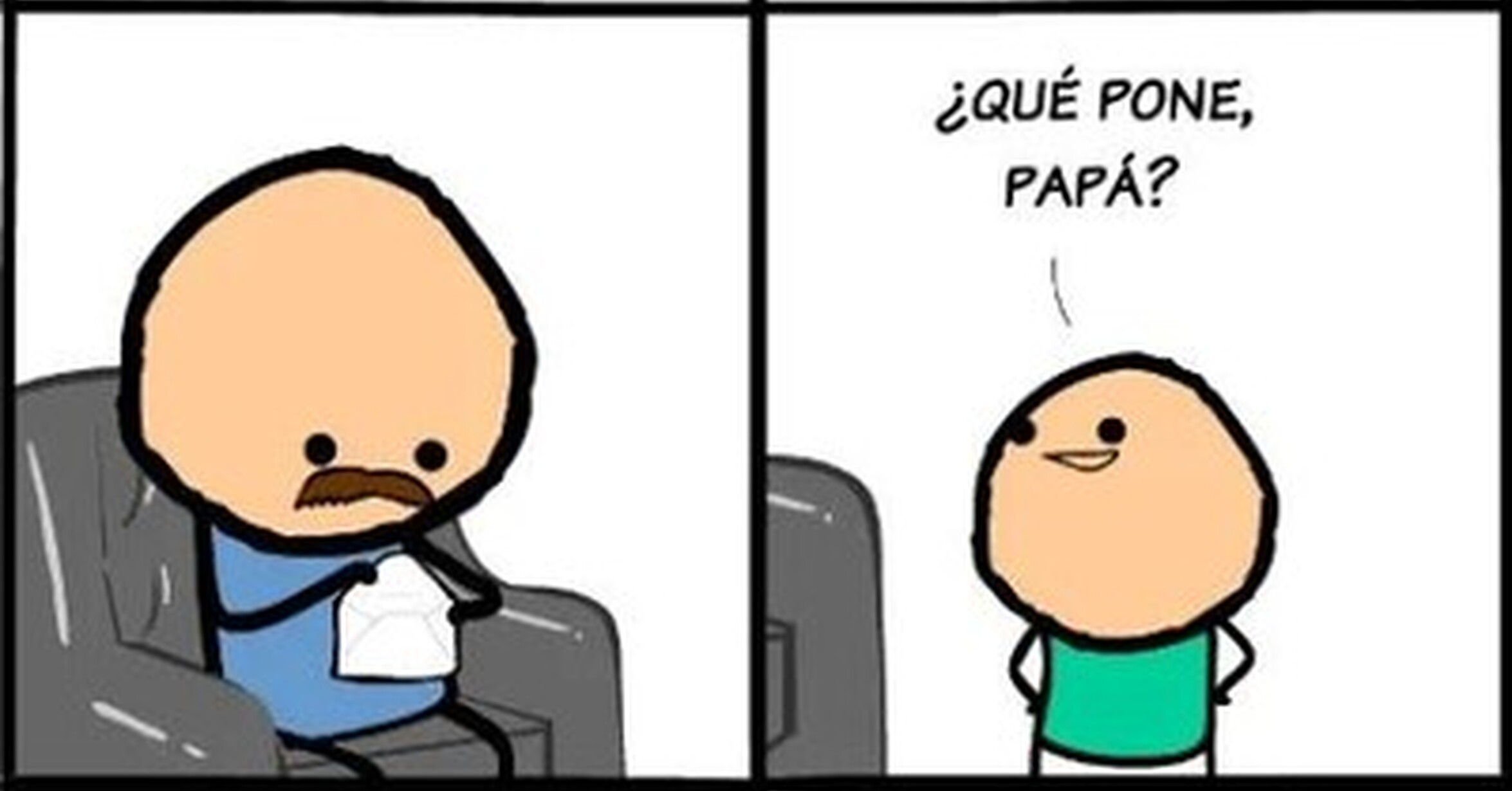 Cuánto cabrón / El momento que todo padre teme