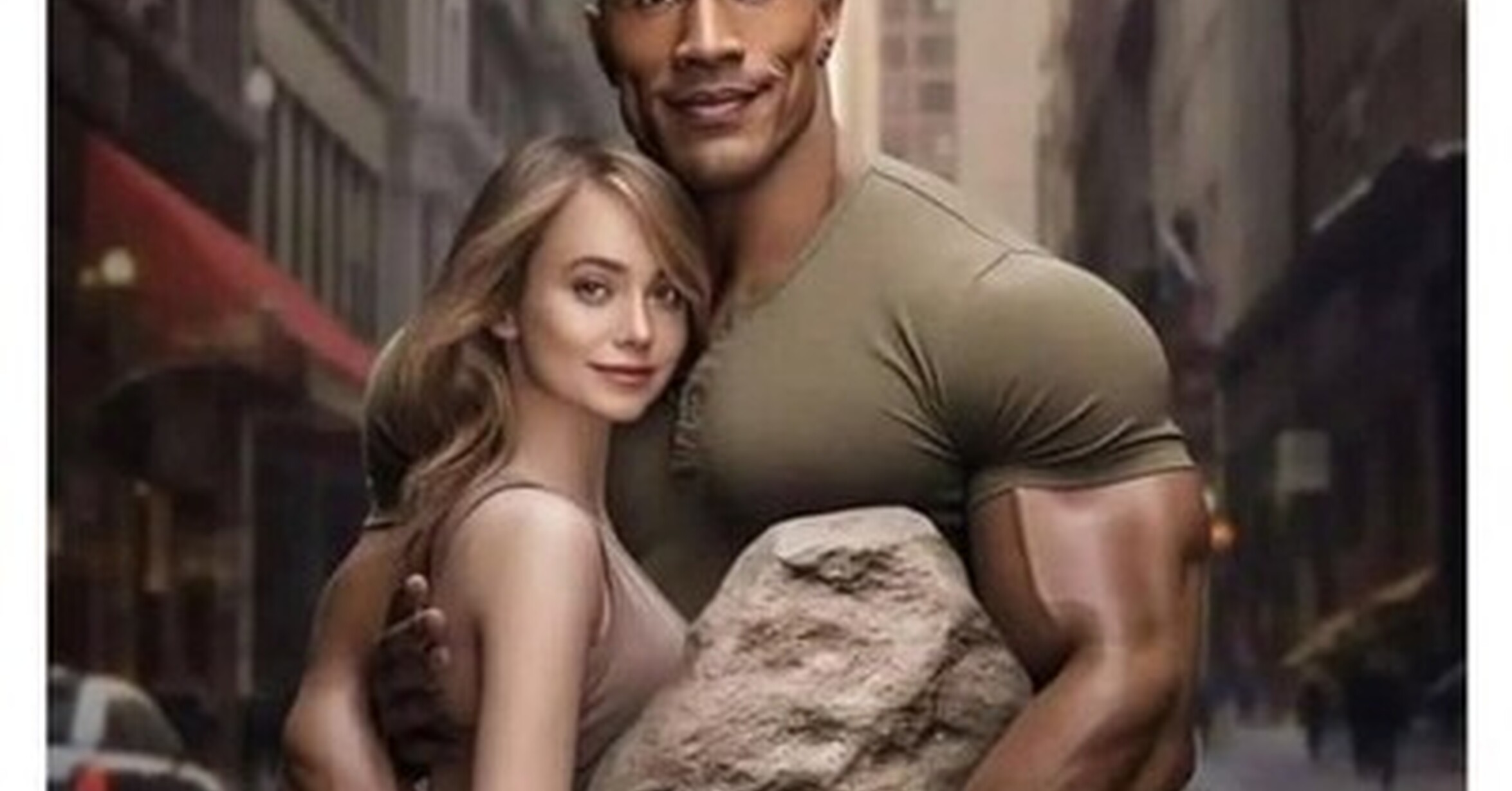 Cuánto cabrón / Si The Rock y Emma Stone tuvieran un hijo