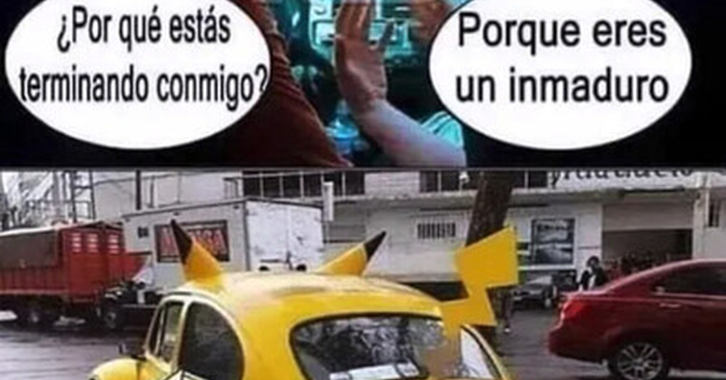 Cuánto cabrón / ¿Inmaduro yo?