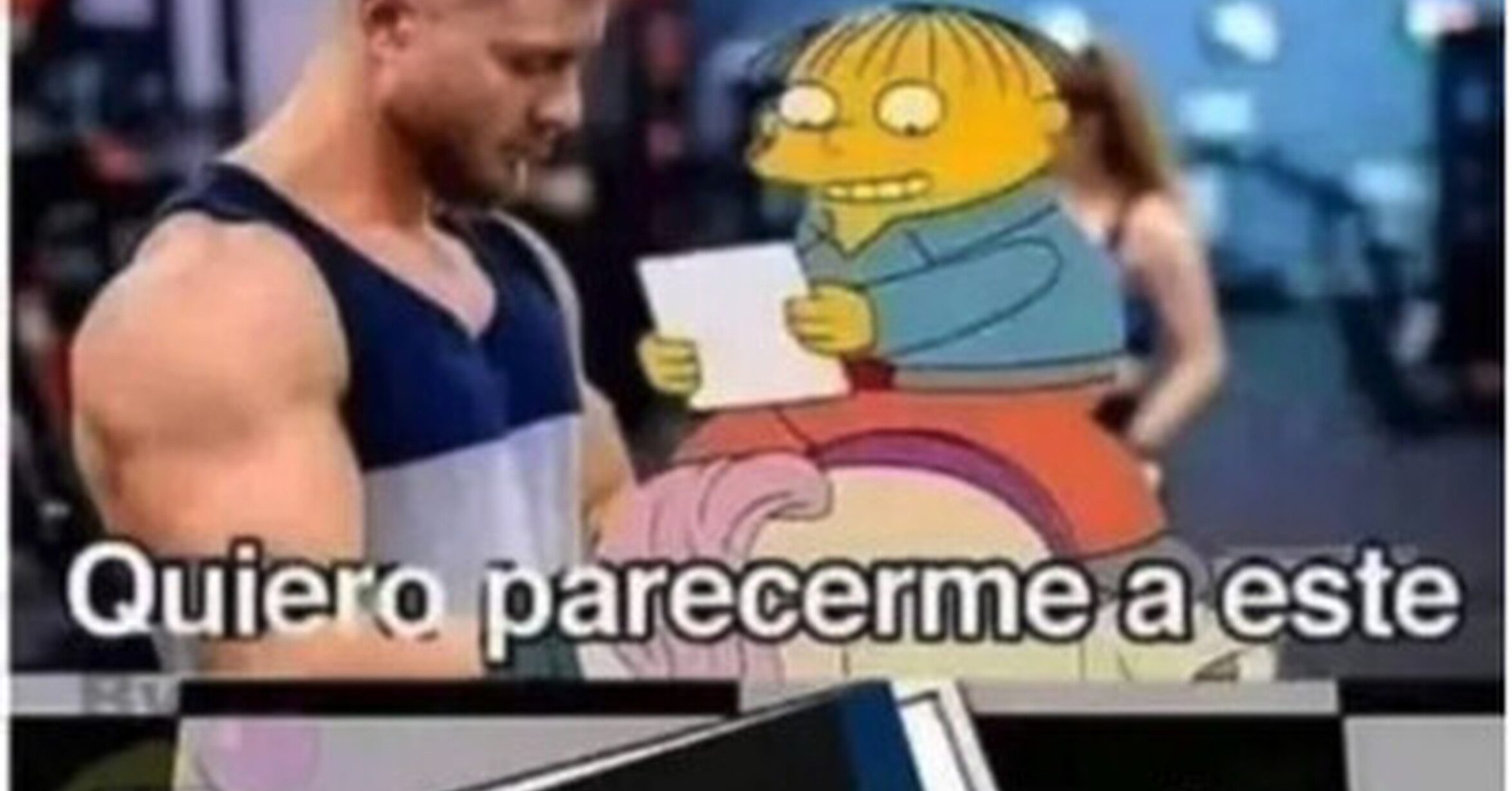 Cuánto cabrón / Para lo que voy al gym