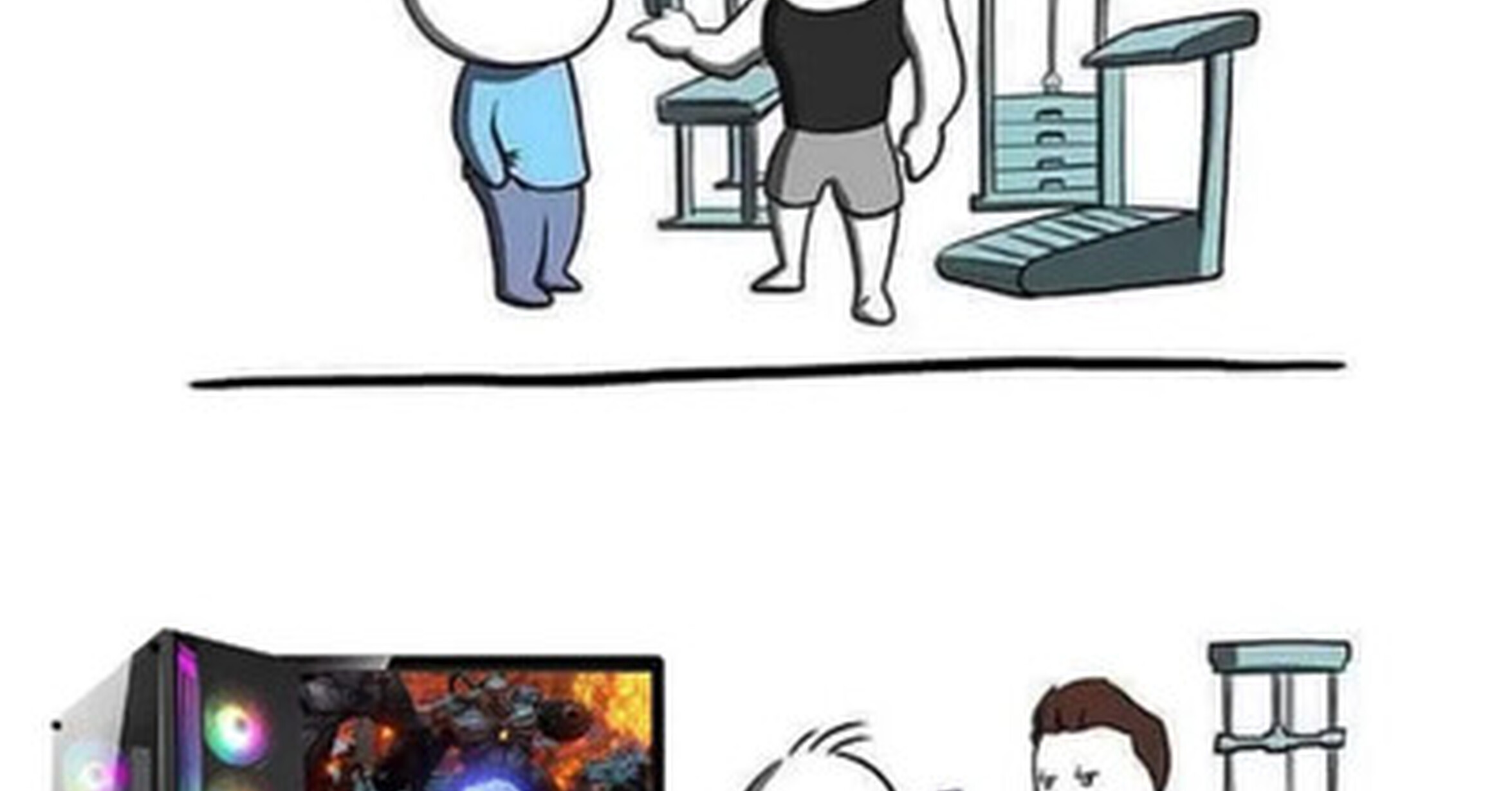 Cuánto cabrón / La máquina en la ques estoy más cómodo