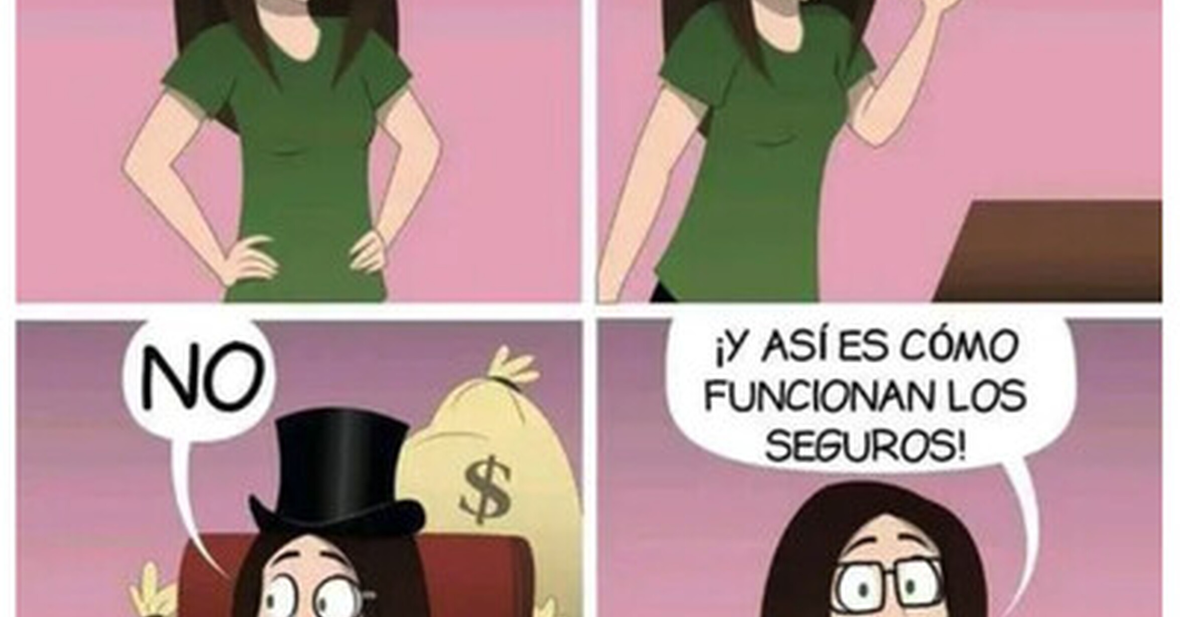 Cuánto cabrón / Hoy aprenderemos sobre los seguros