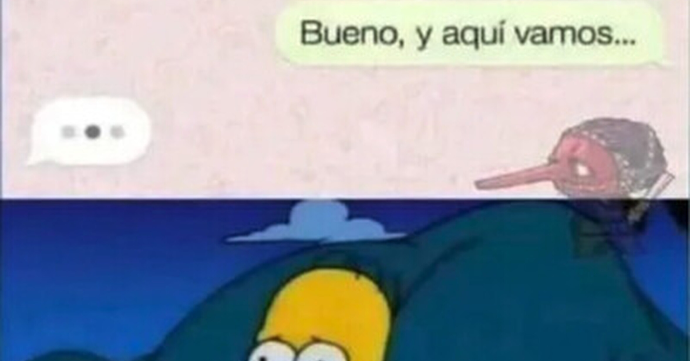 Cuánto cabrón / Creo que se cancela lo de mañana