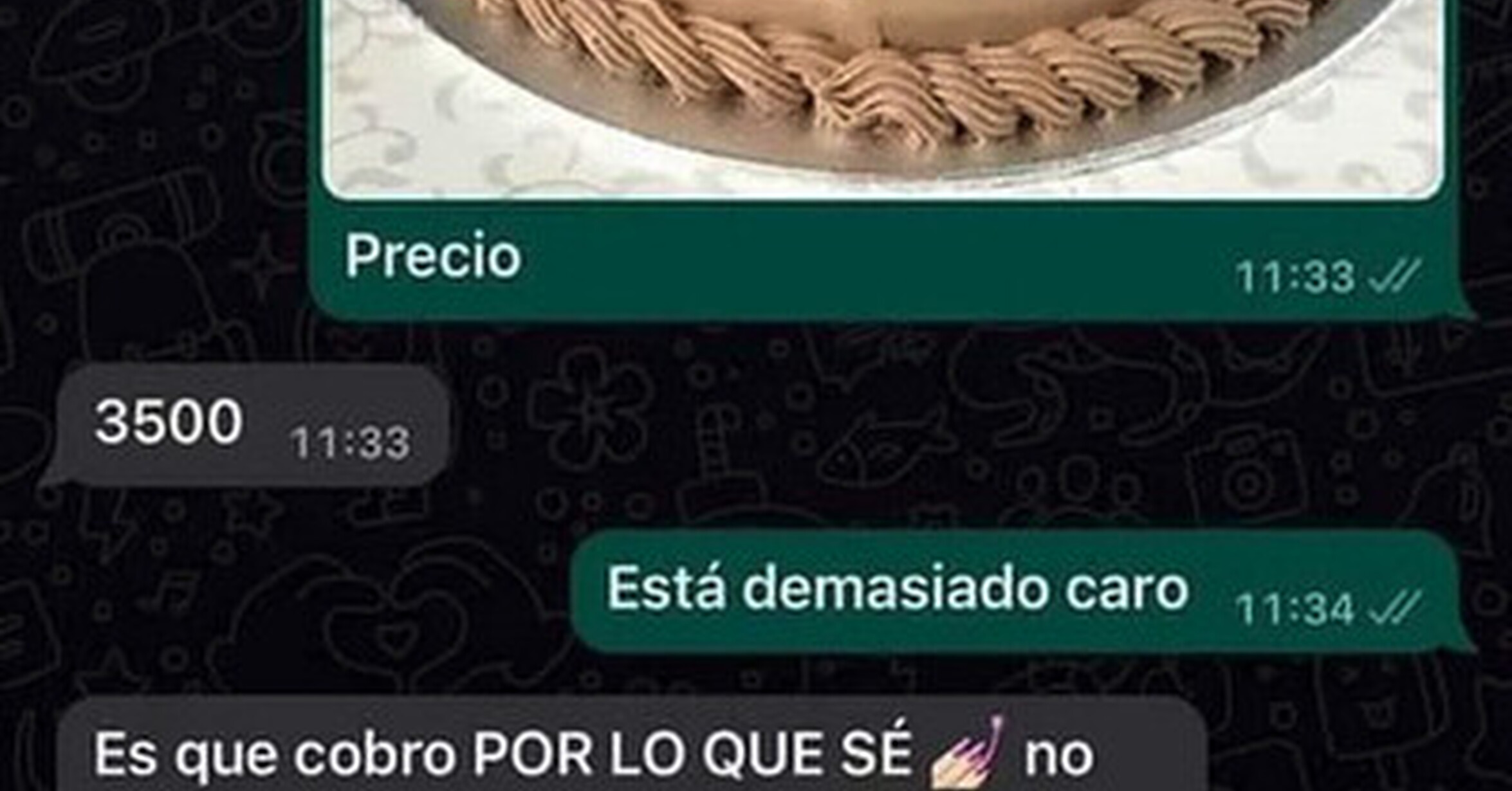 Cuánto cabrón / ¿Por qué es tan cara la tarta?