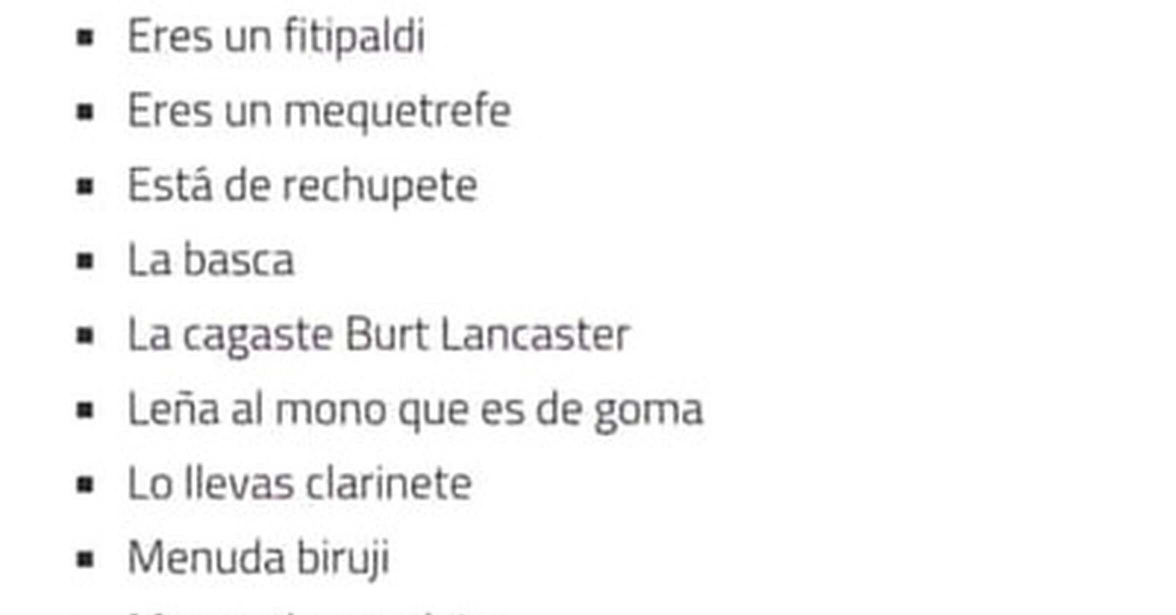 Cuánto cabrón / Soy un anciano decrépito