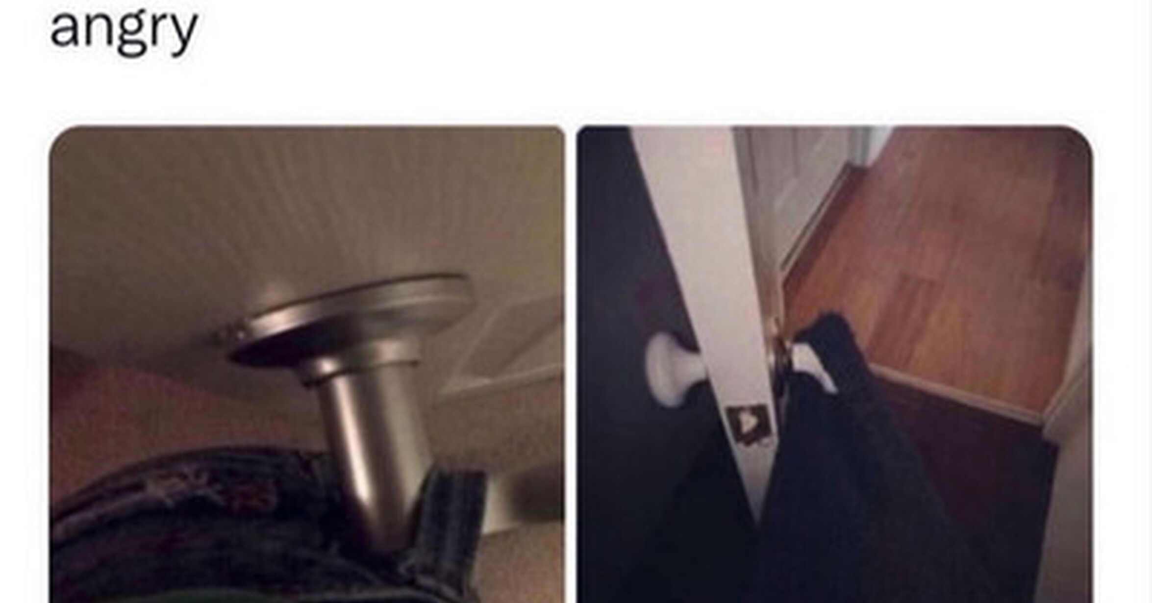 Esto siempre pasa cuando está enfadado