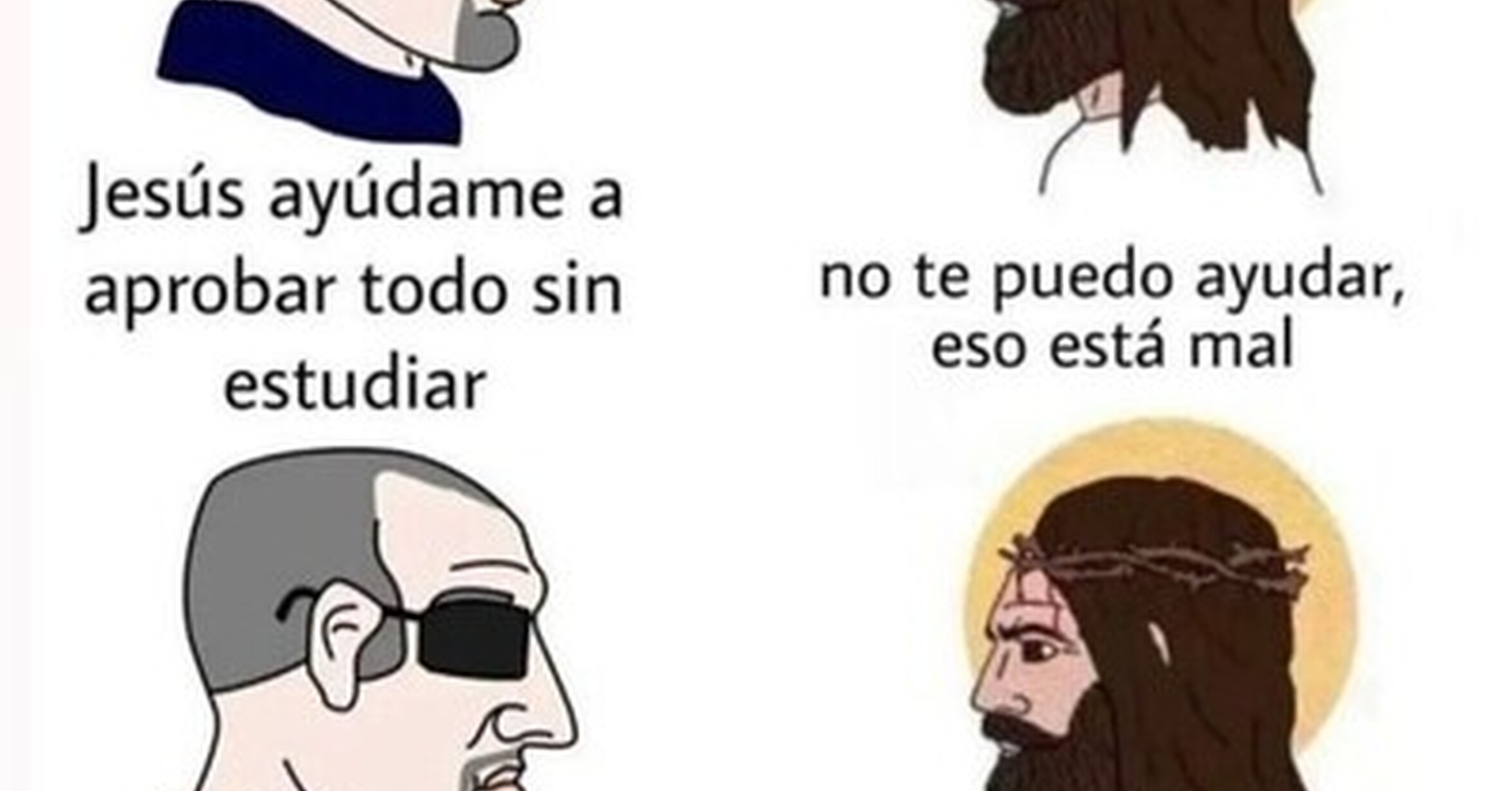 Cuánto cabrón / Diosito tiene truco