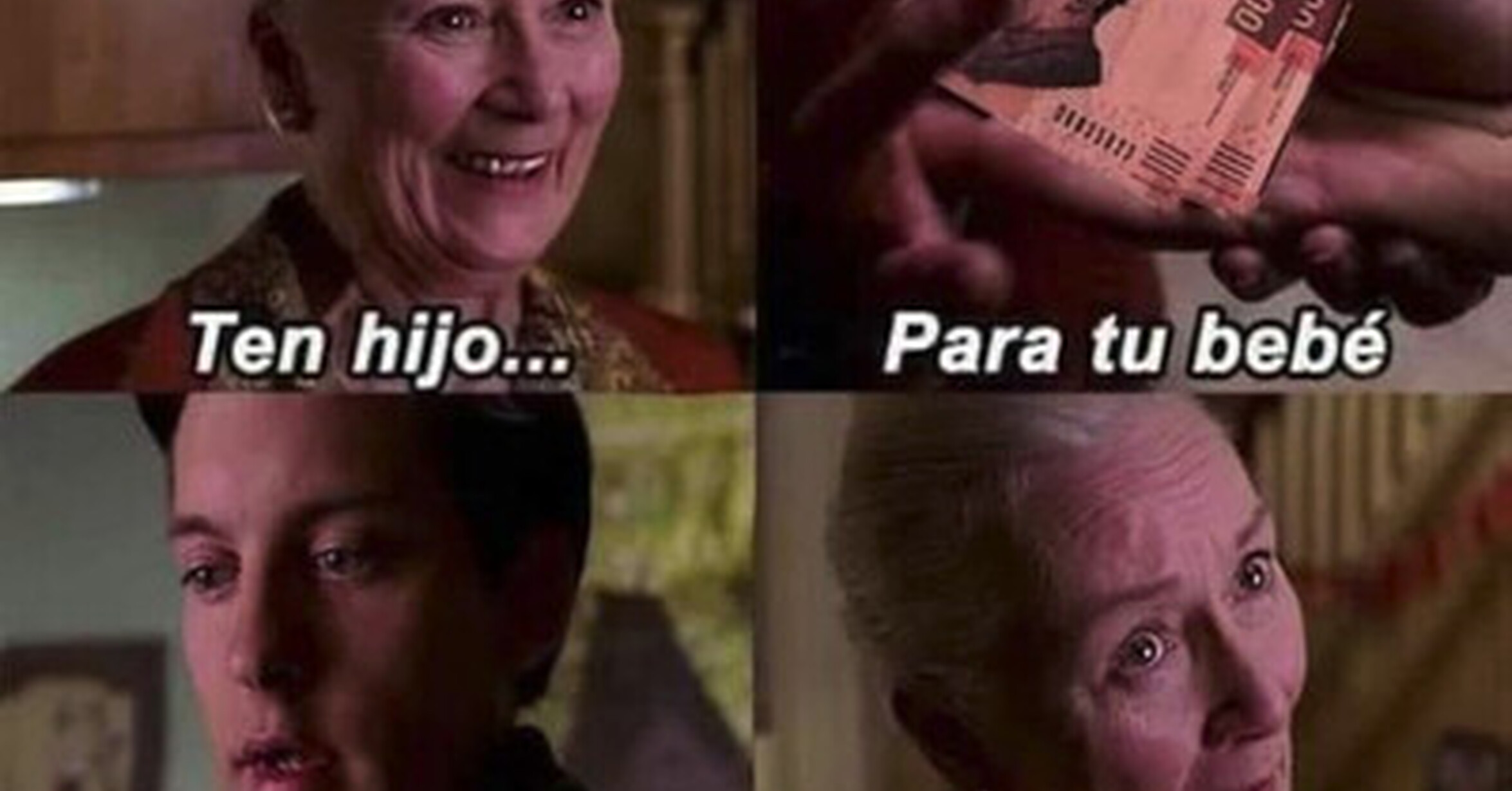 Cuánto cabrón / Hasta Tía May lo sabe