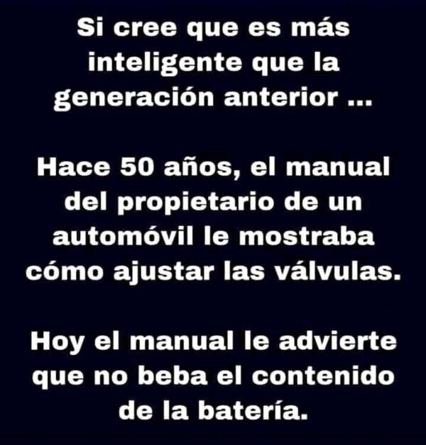 Cuánto cabrón / La involución humana