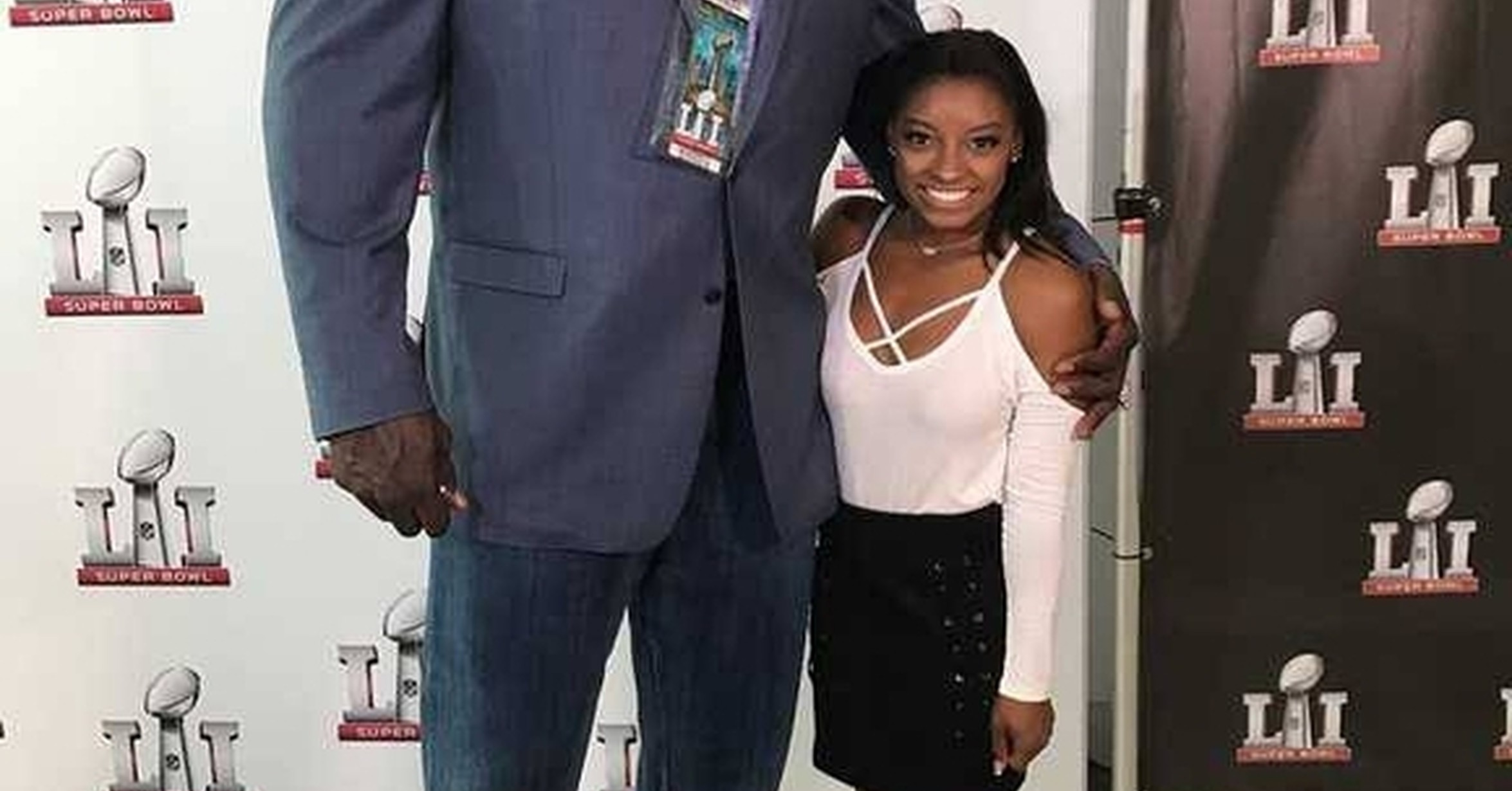 ¡Cuánta razón! / Simone Biles y Shaquille O'Neal
