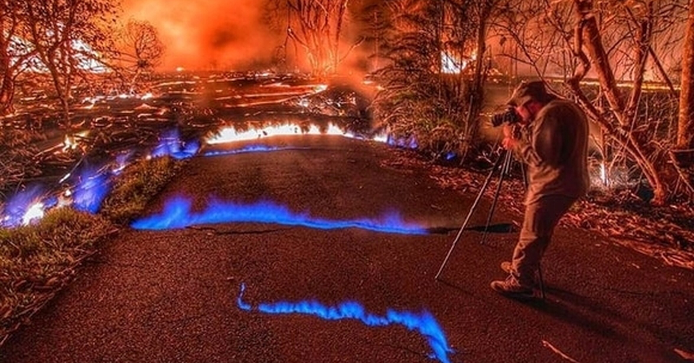 Fuego azul