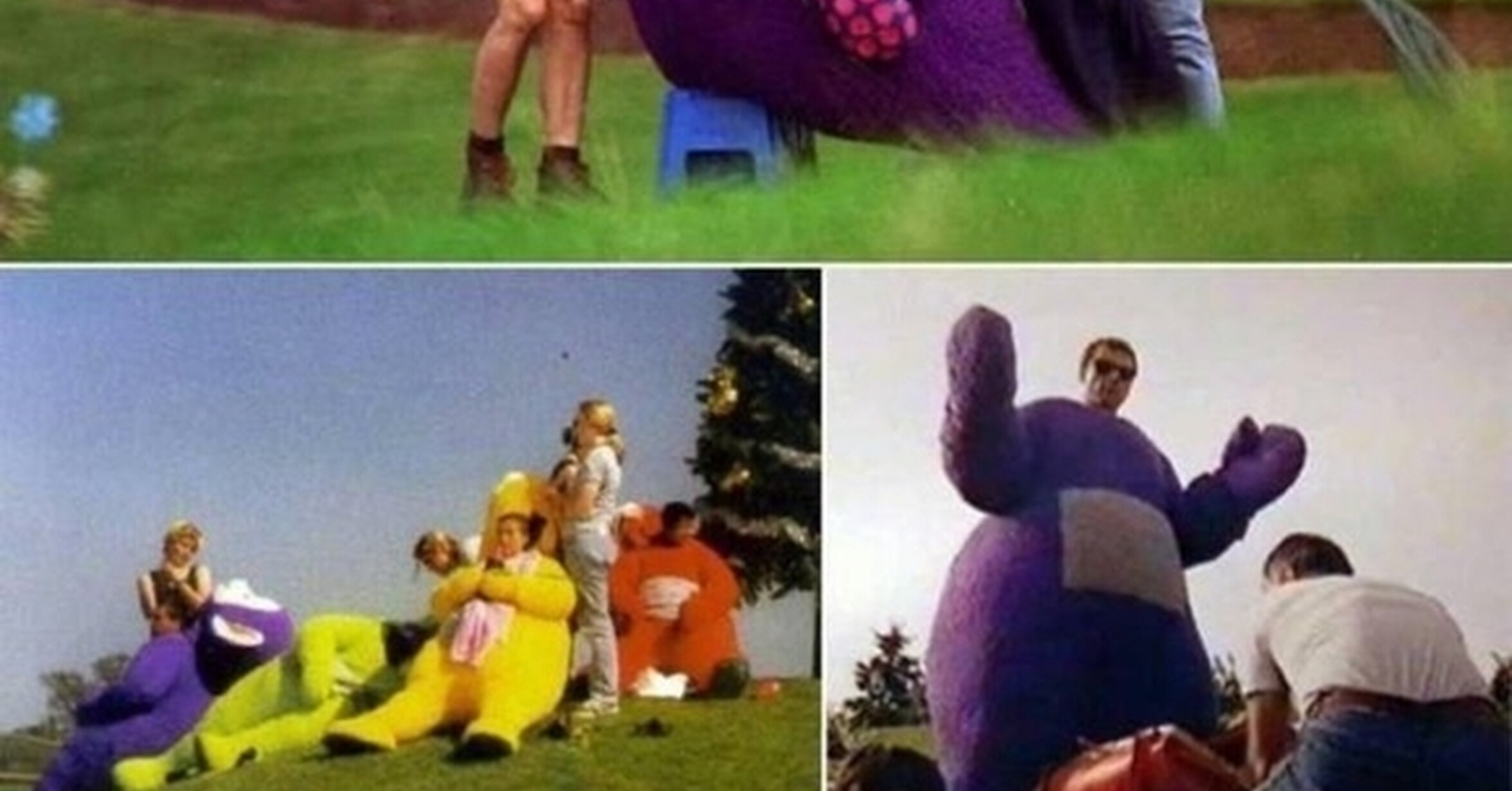 ¡Cuánta razón! / El tamaño de los Teletubbies