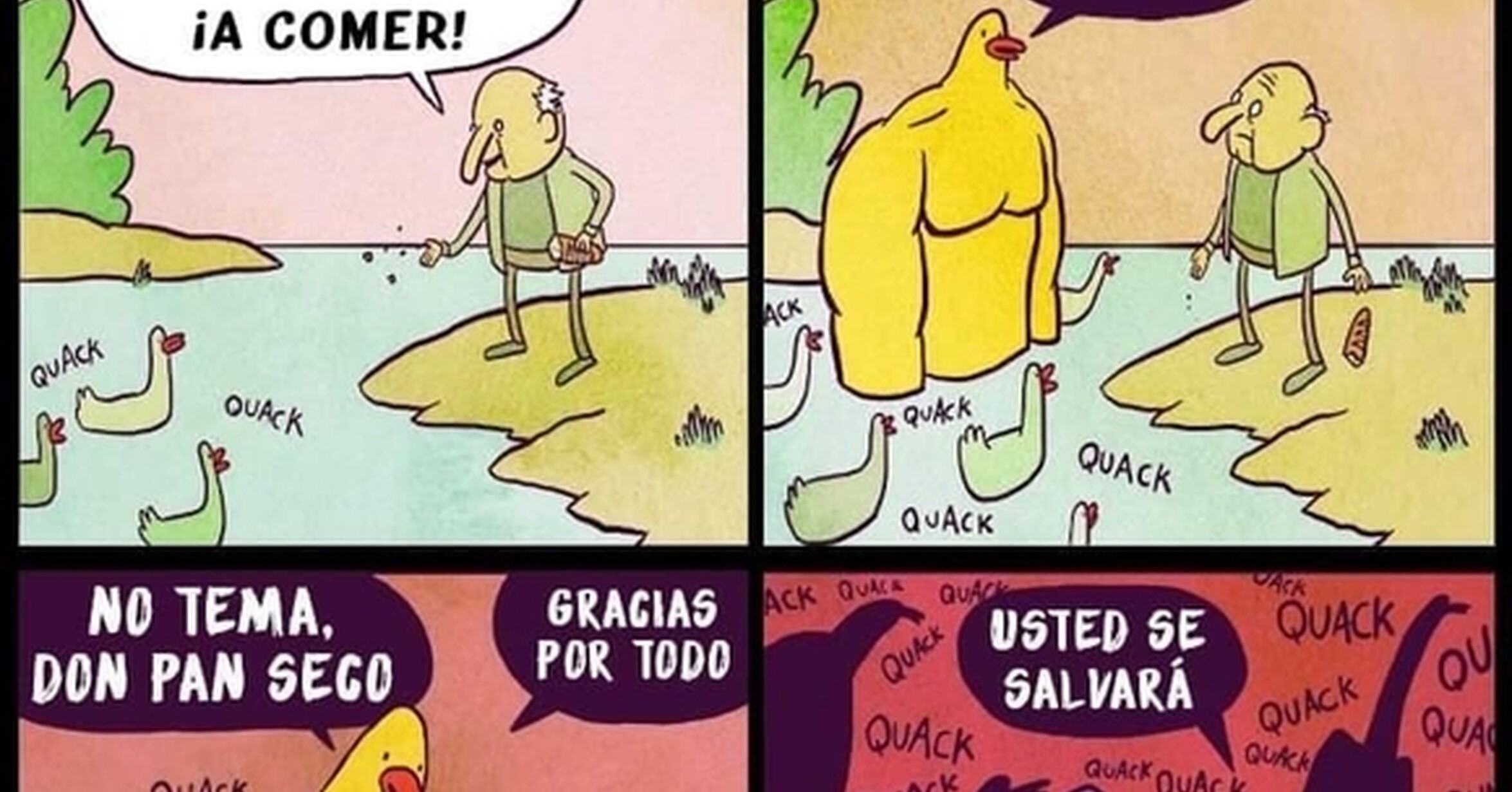 ¡Cuánta razón! / La hora de los patos