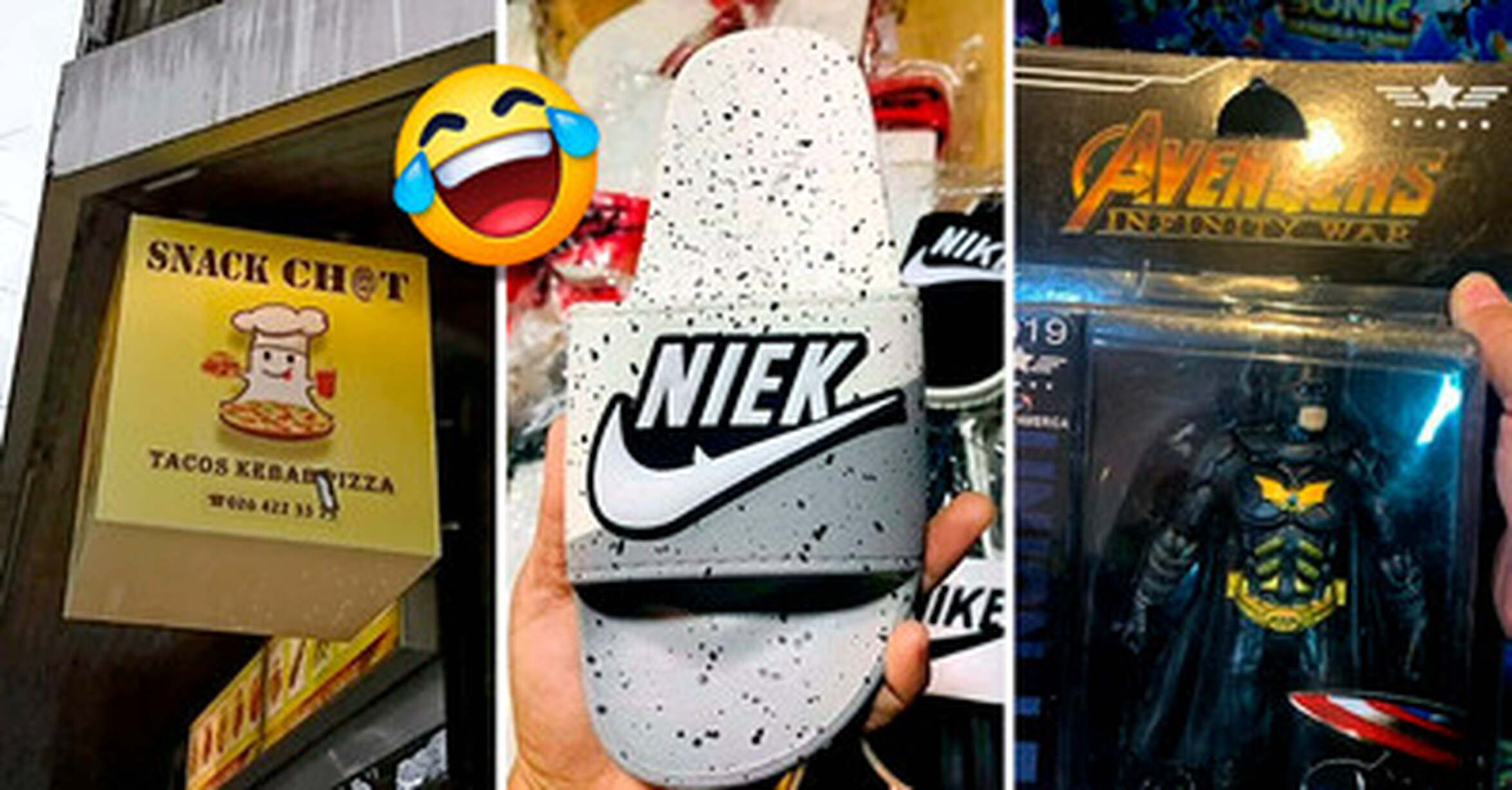 ¡Cuánta razón! / Marcas piratas que casi logran engañarnos con su ...