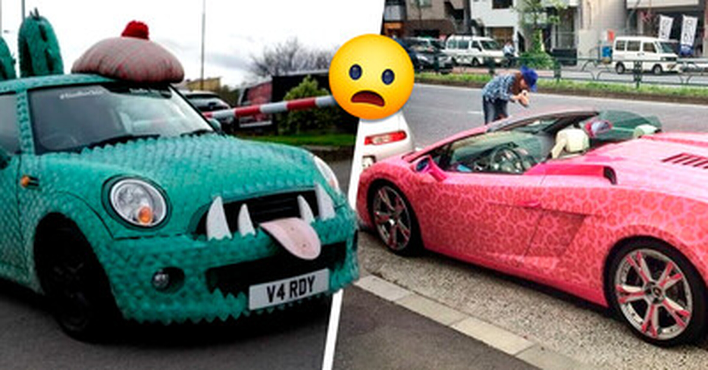 ¡Cuánta razón! / Coches modificados que tuvieron el valor de salir así ...