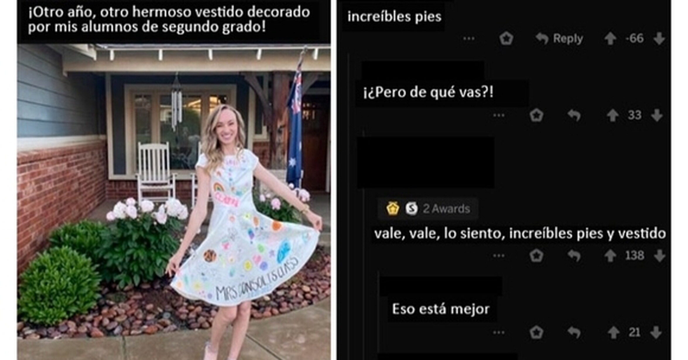 Personas alcanzando nuevos niveles de repugnancia