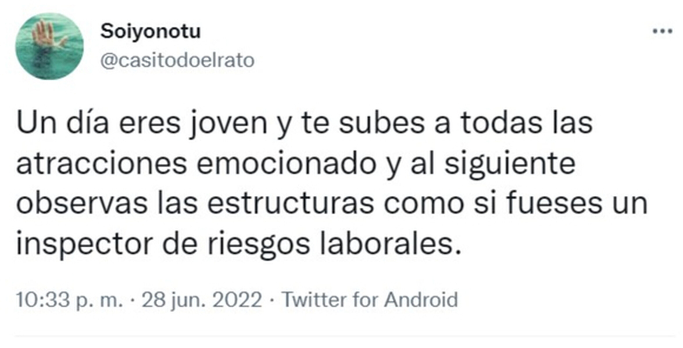 ¡Cuánta razón! / Señales de que ya no eres tan joven ¡Cuánta razón! / Señales de que ya no eres tan joven