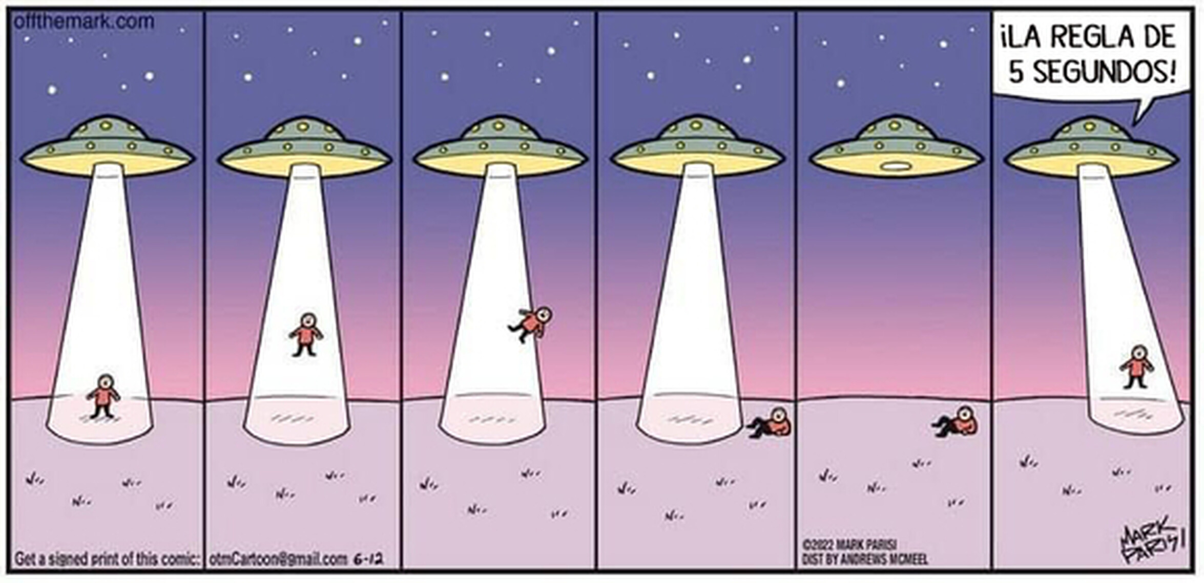 ¡Cuánta razón! / Abducción