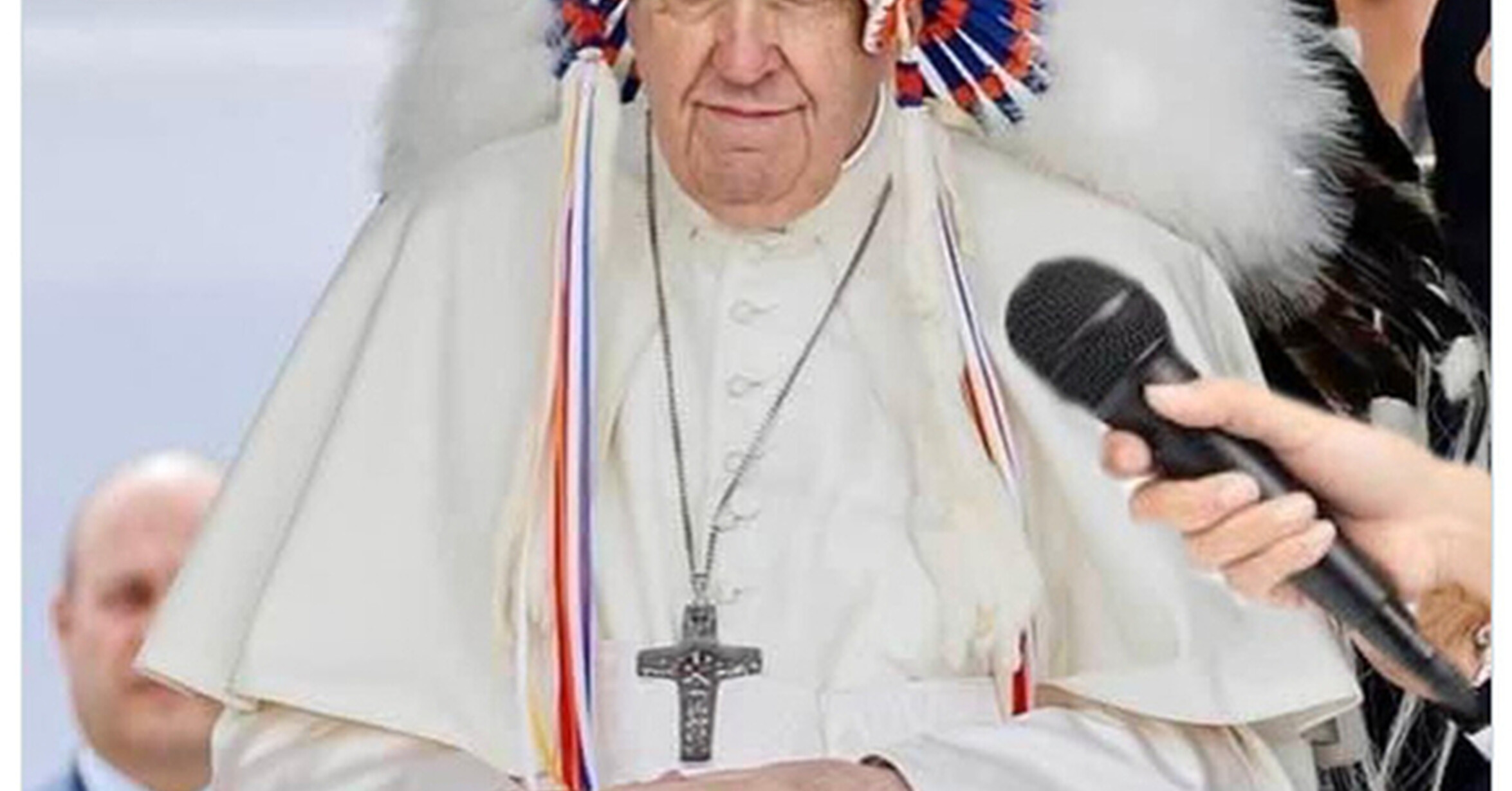 ¡Cuánta razón! / El Papa indio