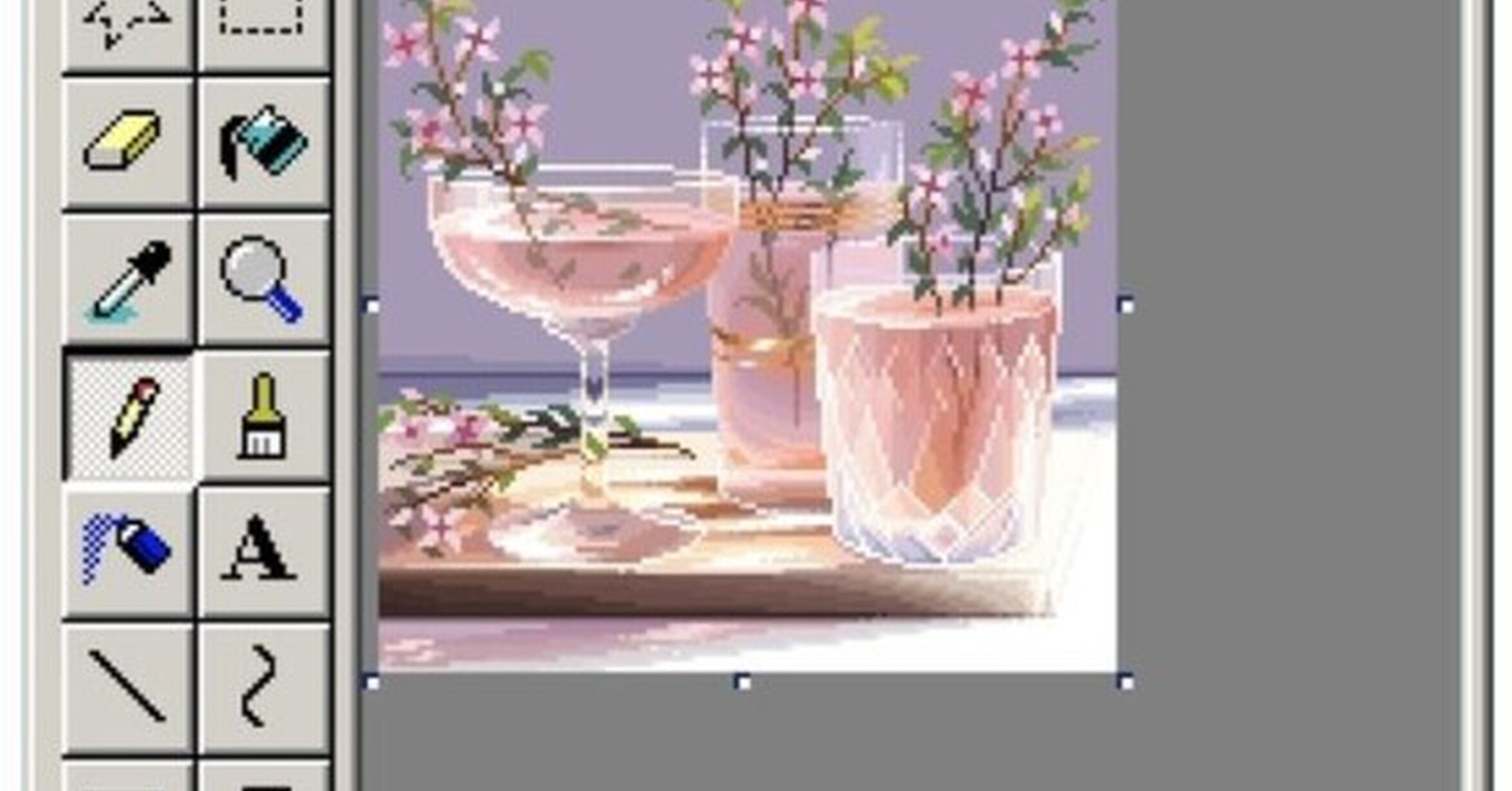 ¡Cuánta razón! / Arte en Paint