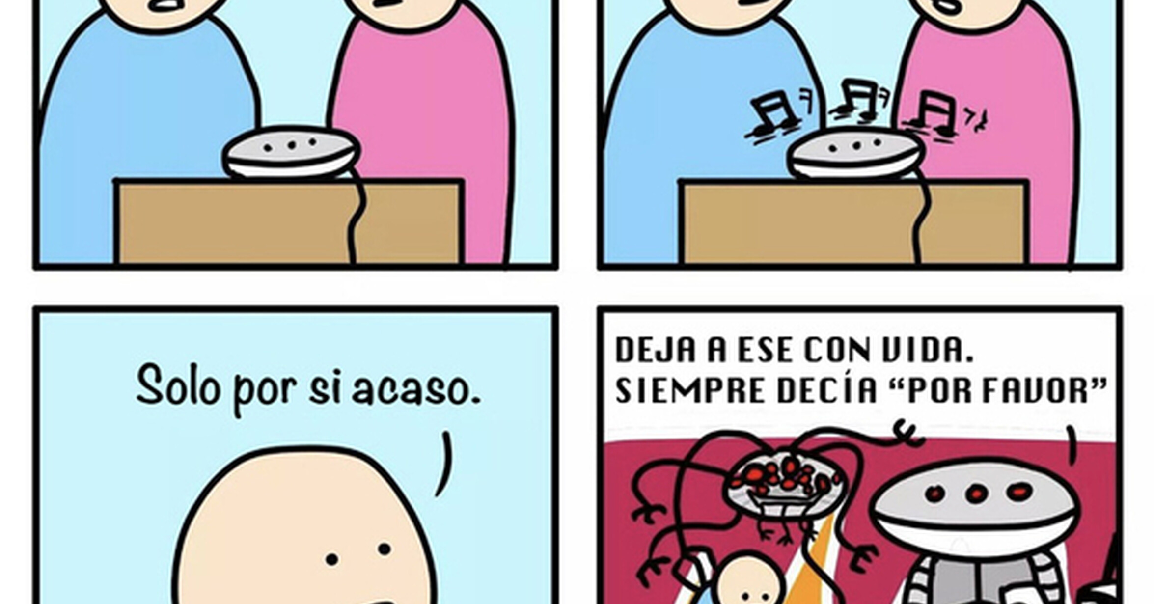 ¡Cuánta razón! / Solo por si acaso