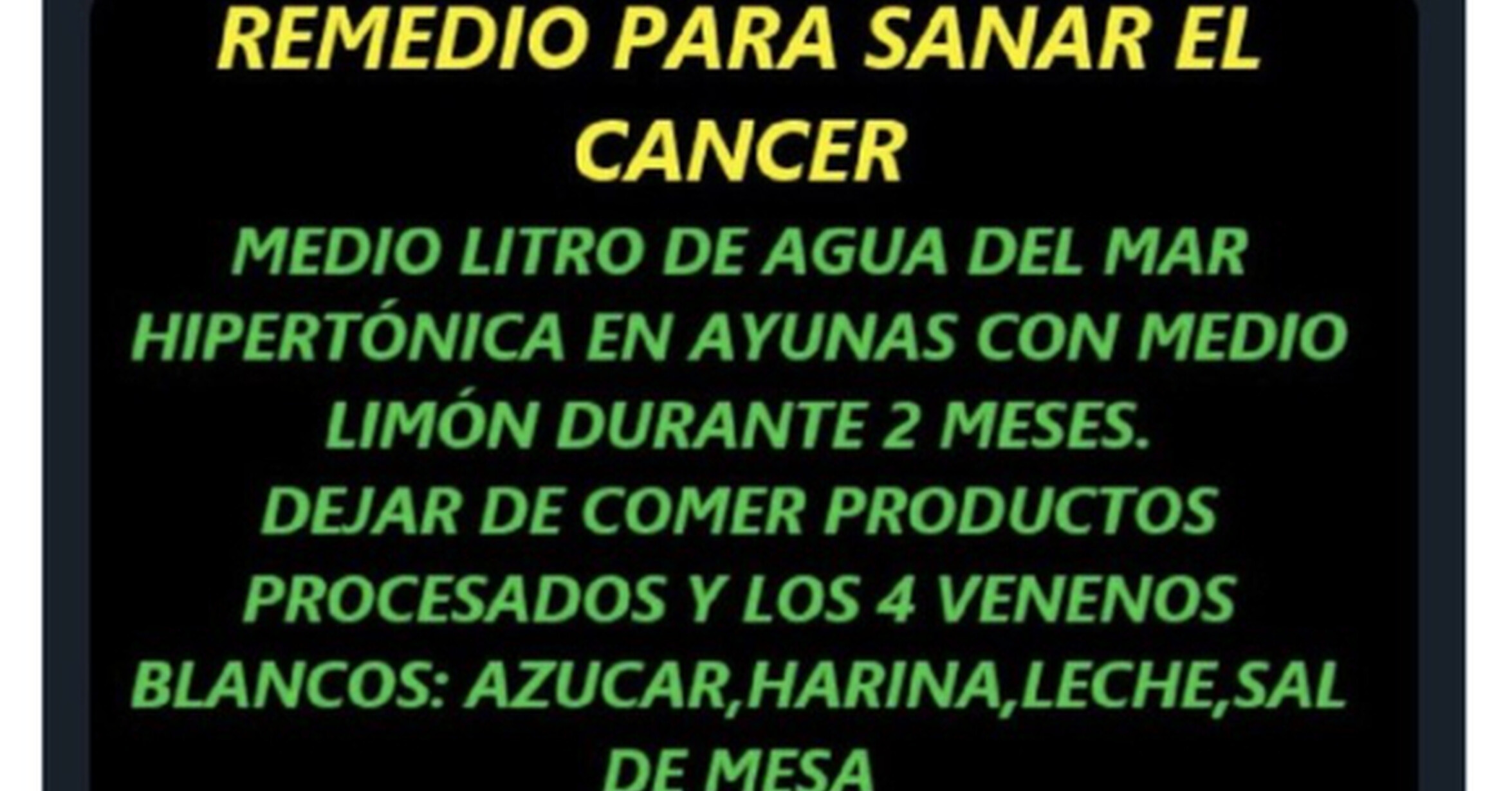 ¡Cuánta razón! / Esperemos que nadie haga caso de estas sandeces...