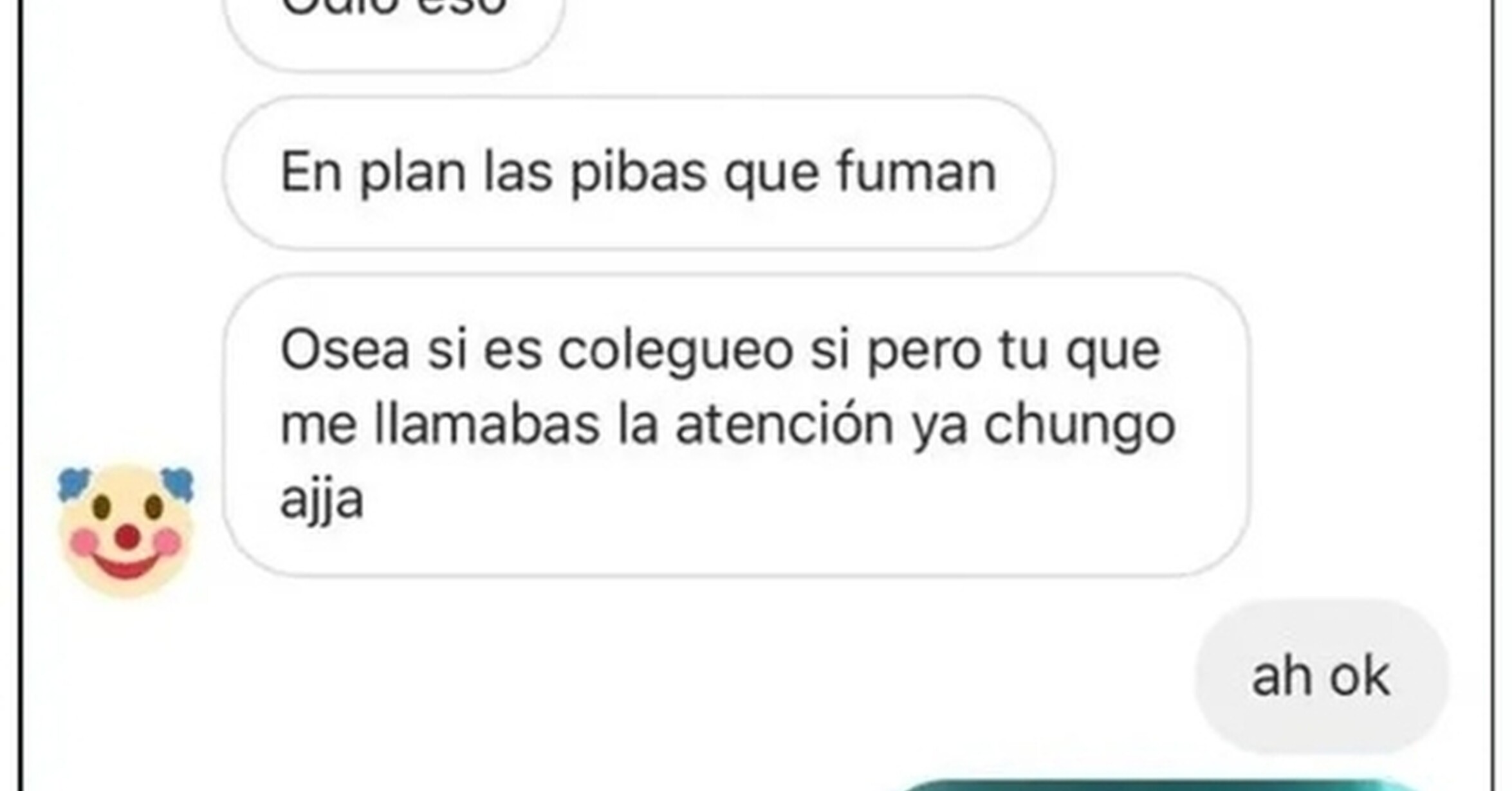 ¡Cuánta razón! / A ver si capta la indirecta...