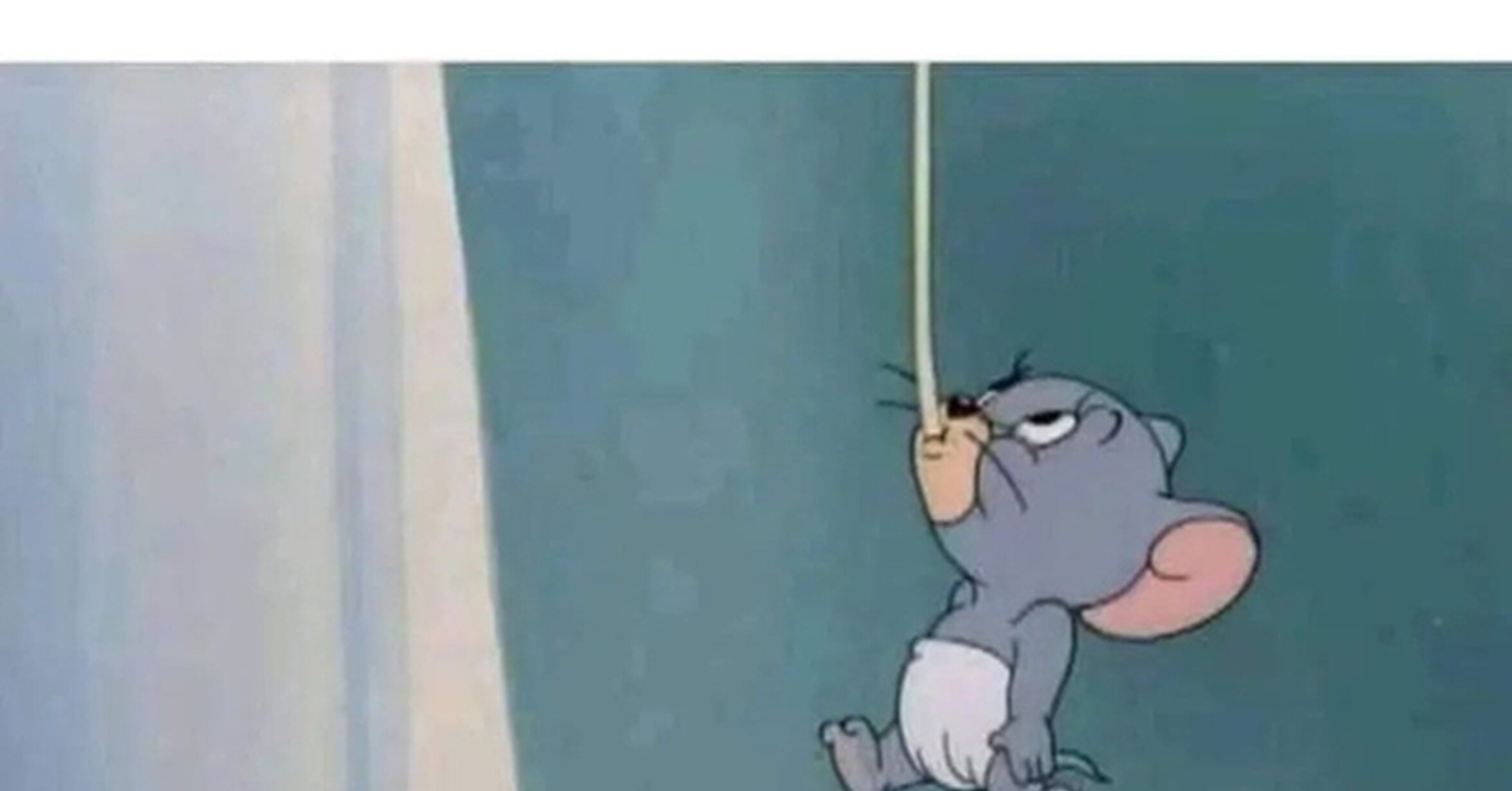 ¡Cuánta razón! / El móvil pendiendo de un hilo