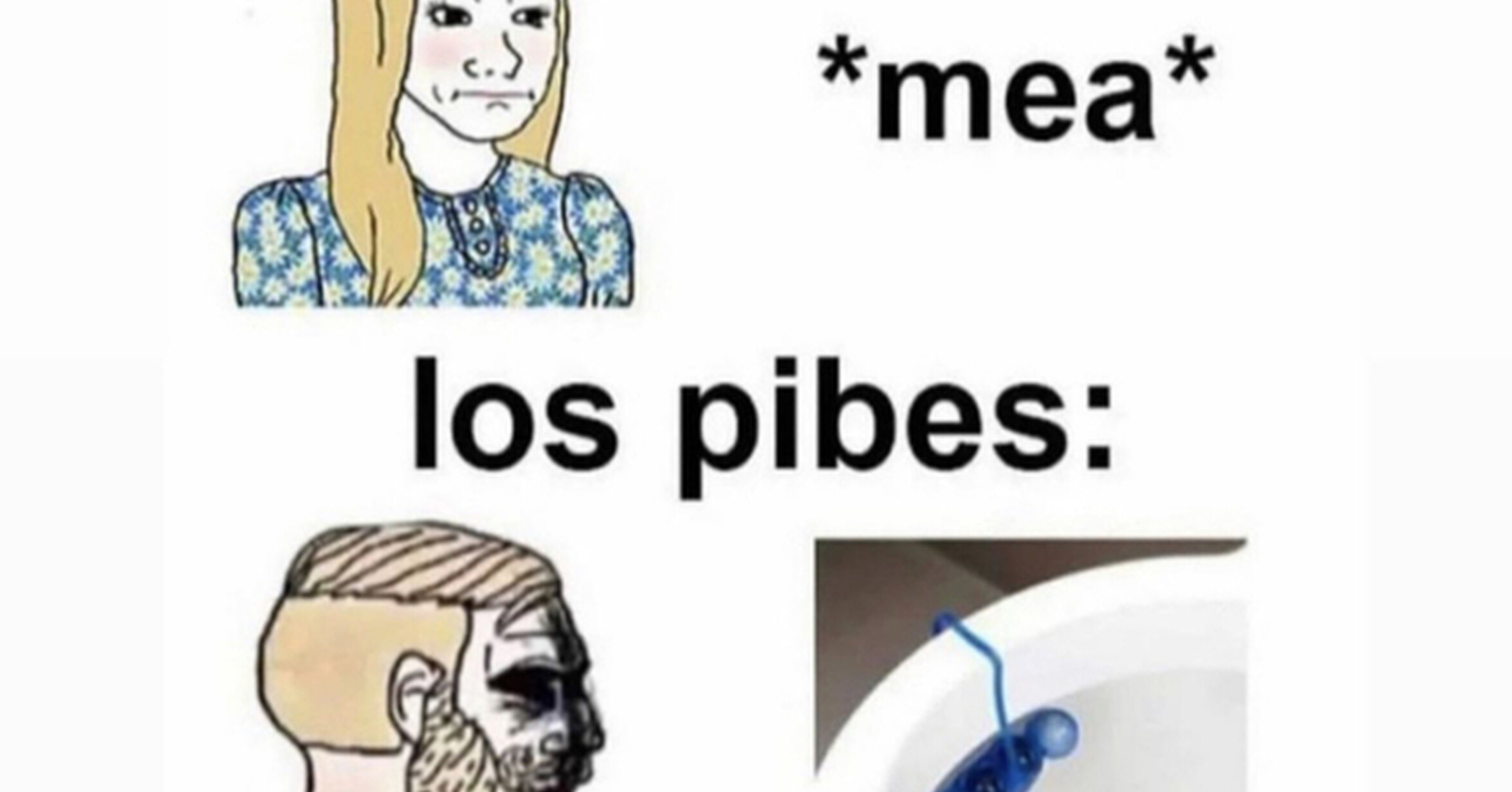 ¡Cuánta razón! / Mujeres meando VS Hombres meando