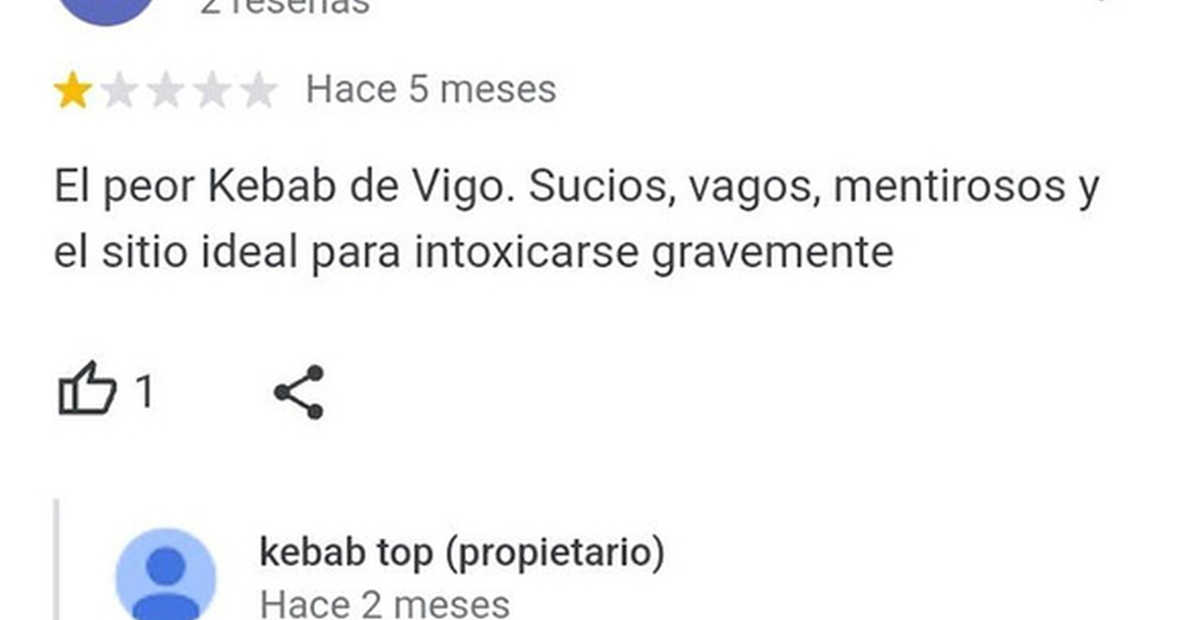 ¡Cuánta razón! / Encajando una mala crítica