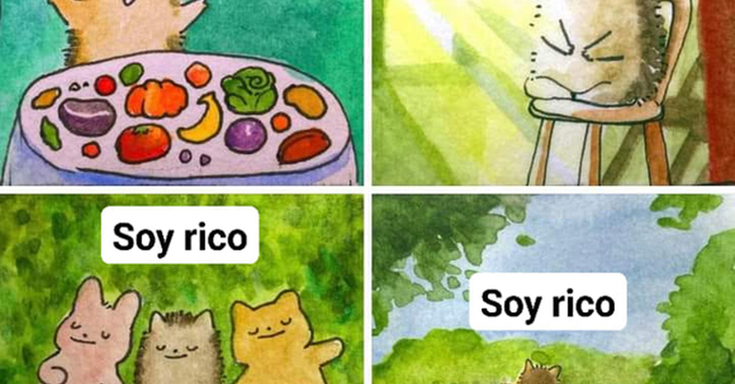 ¡Cuánta razón! / La verdadera riqueza