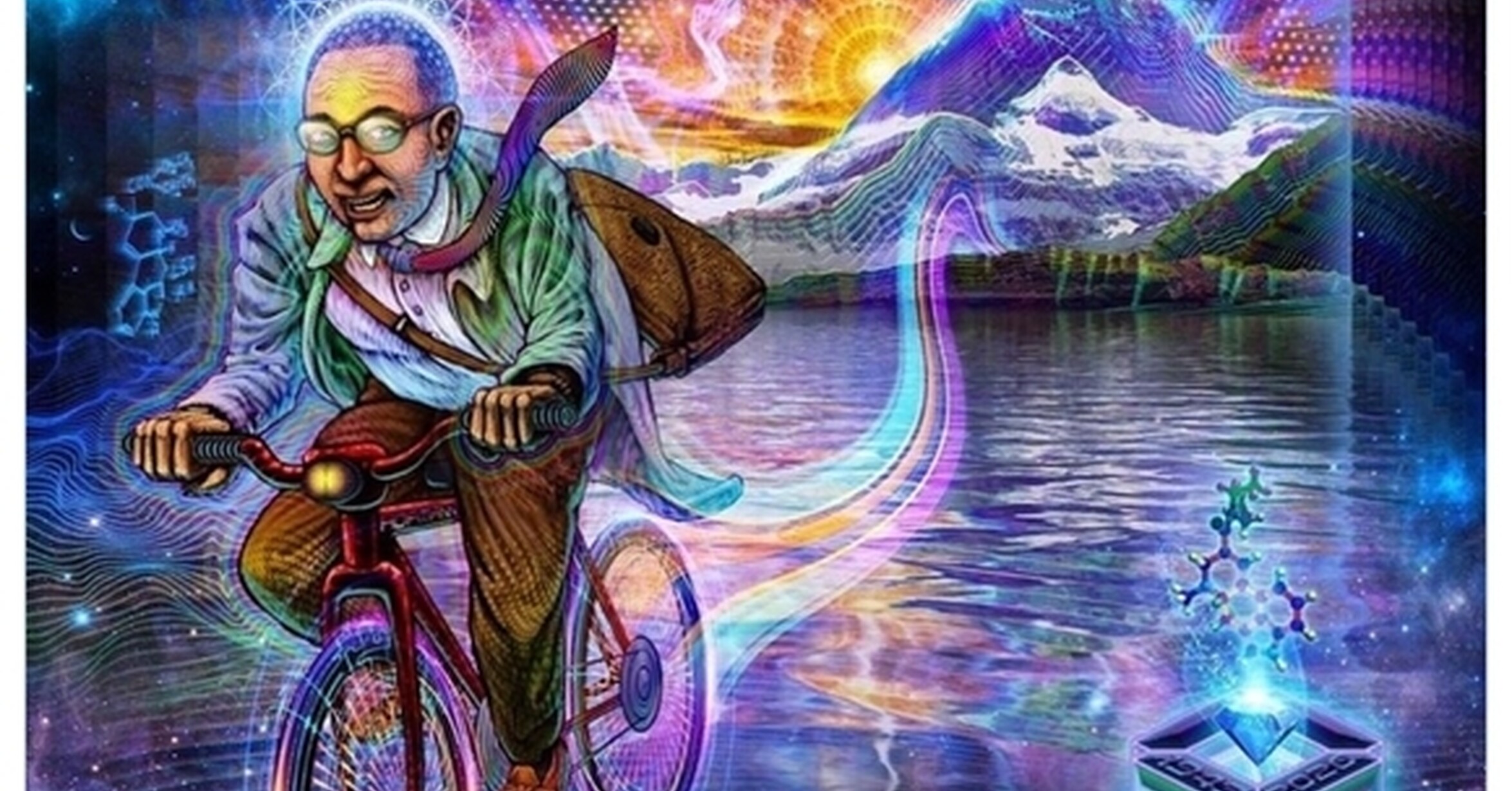 ¡Cuánta razón! / El viaje de Albert Hoffmann, el químico que sintetizó y probó por error el LSD