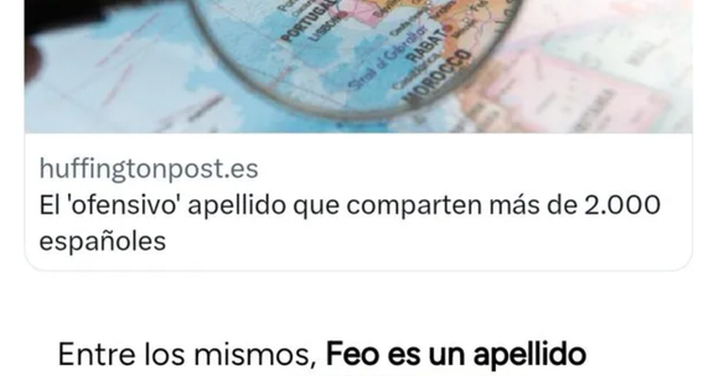 ¡Cuánta razón! / Feo Feo